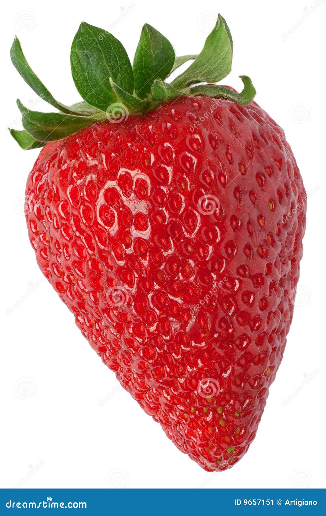 Fragola immagine stock. Immagine di bianco, sgraziato - 9657151