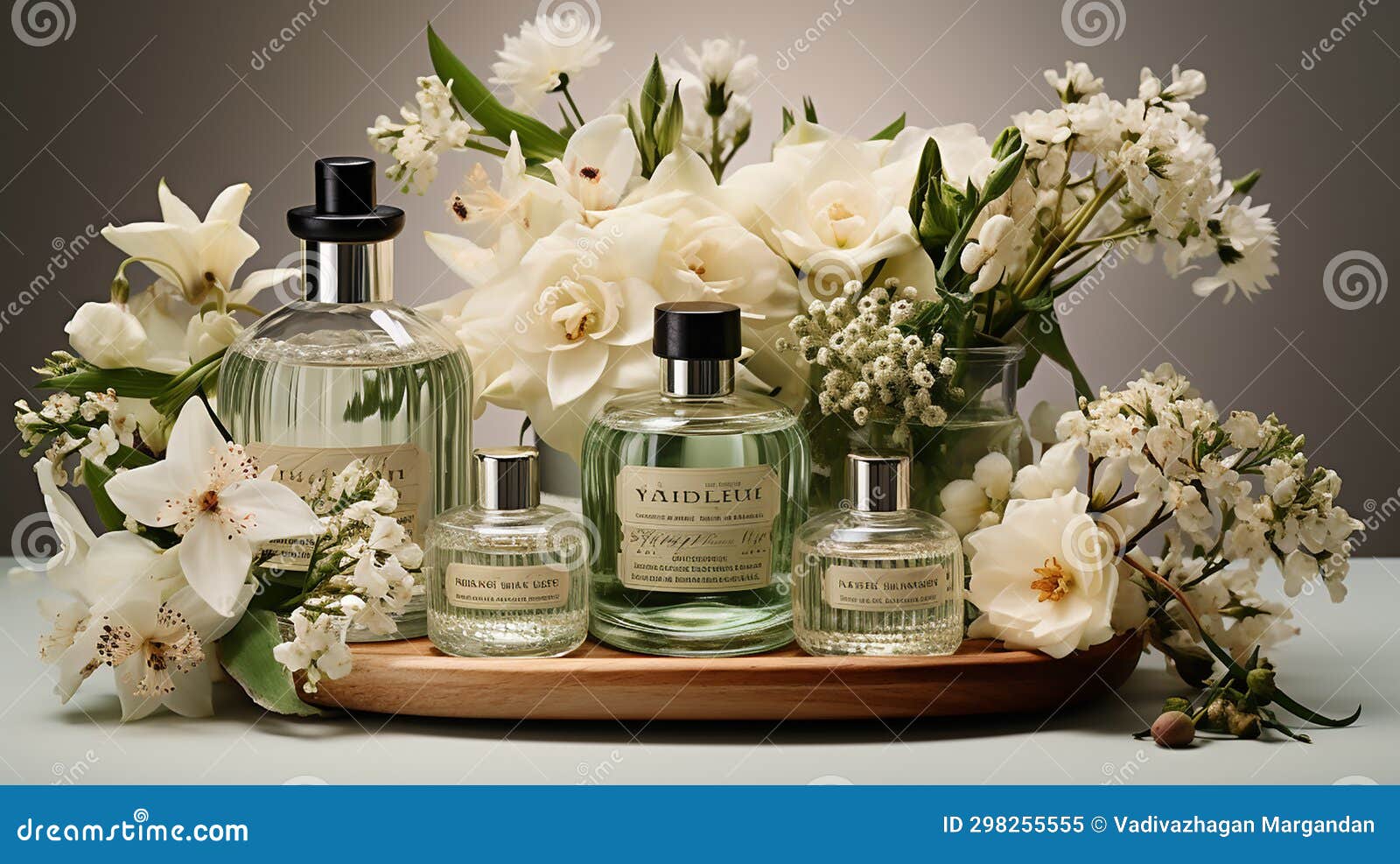 Fragrance Bottles Stock Image | CartoonDealer.com #298255555