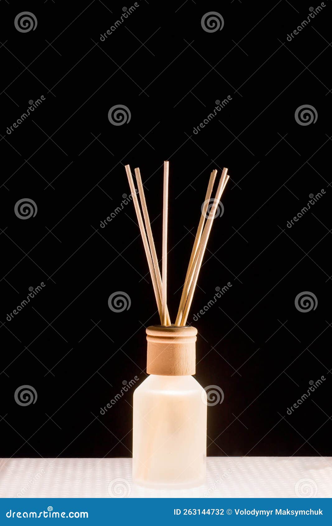 Fragrance for Home. Aroma Diffuser Glass Jar with Aromatic Liquid and ...