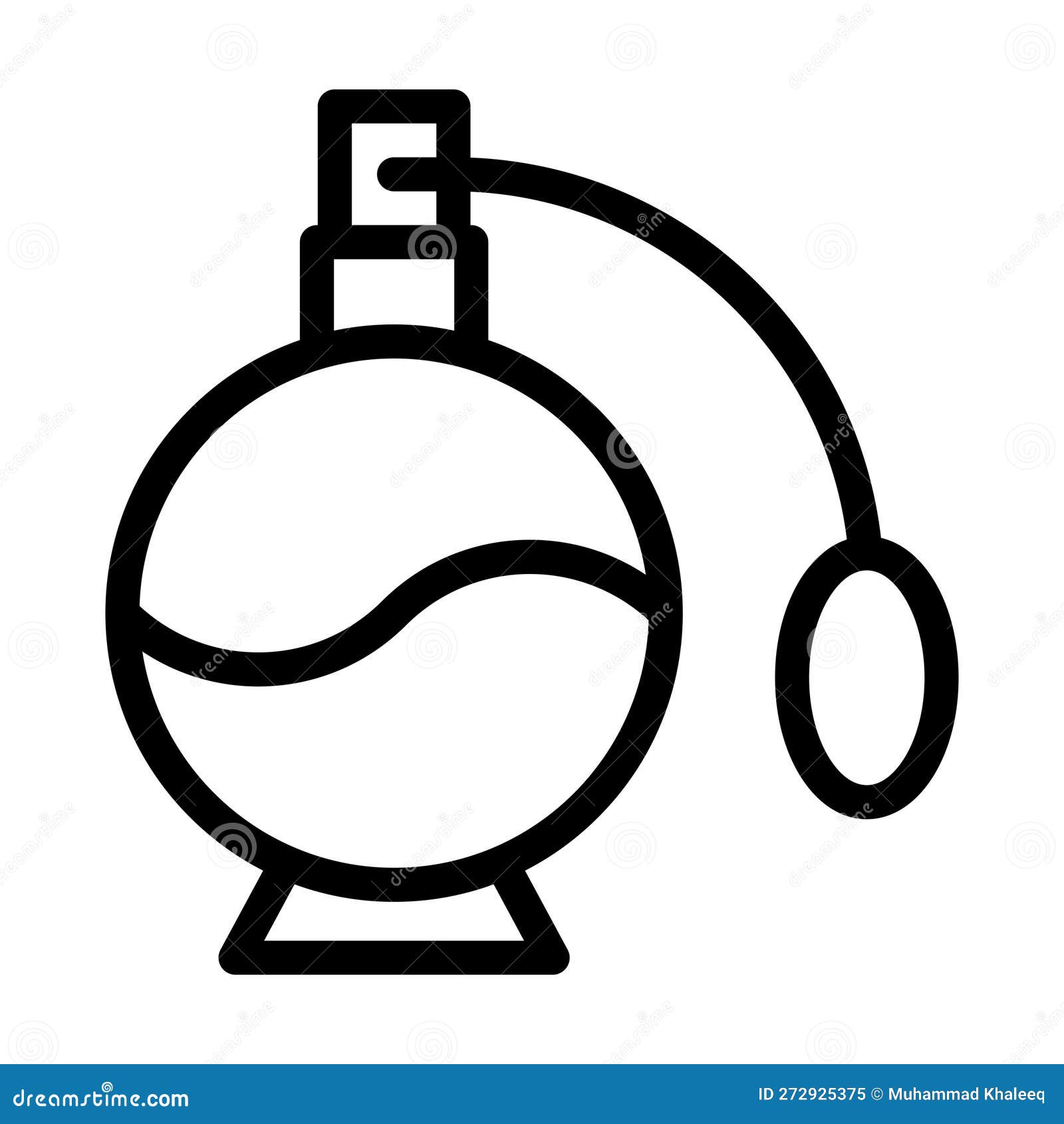 Fragrance Vector Thick Line Icon for Personal and Commercial Use Stock ...