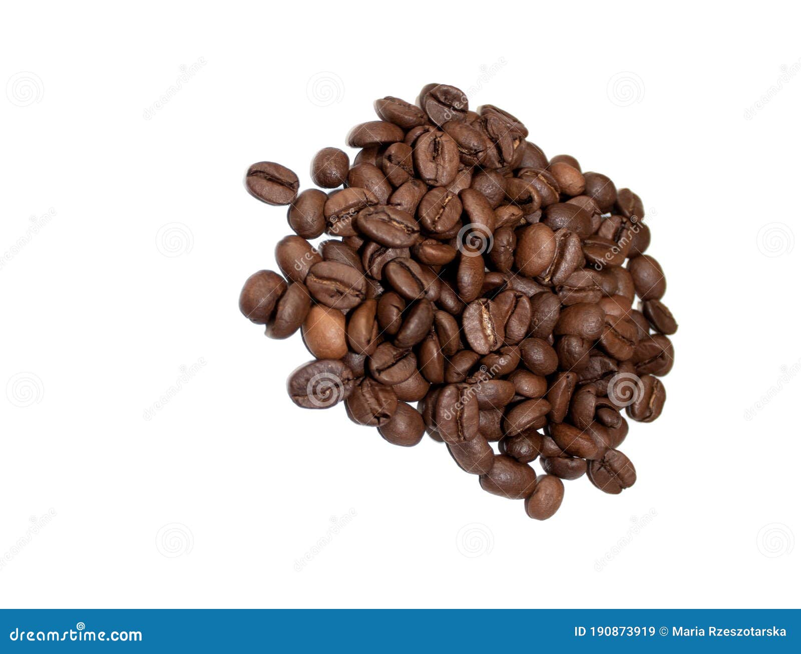 Fragrant coffee beans. stock image. Image of beverage - 190873919