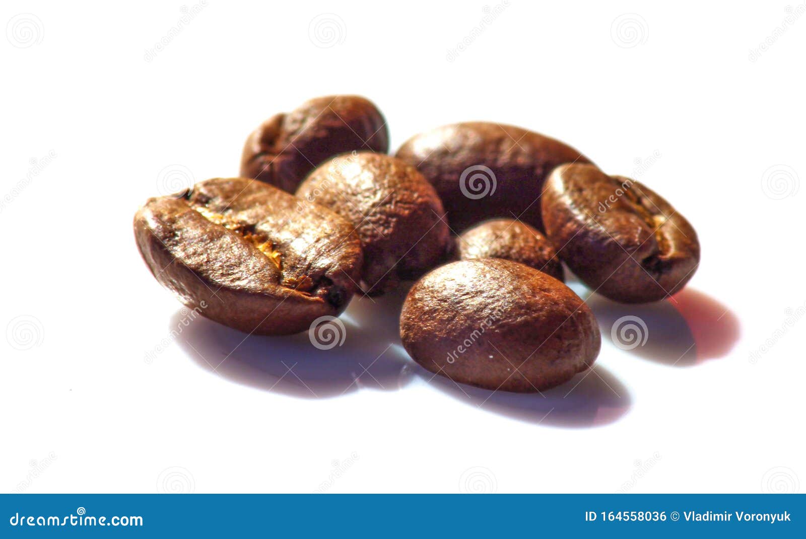 Fragrant and Delicious Roasted Coffee Beans. Stock Photo - Image of ...