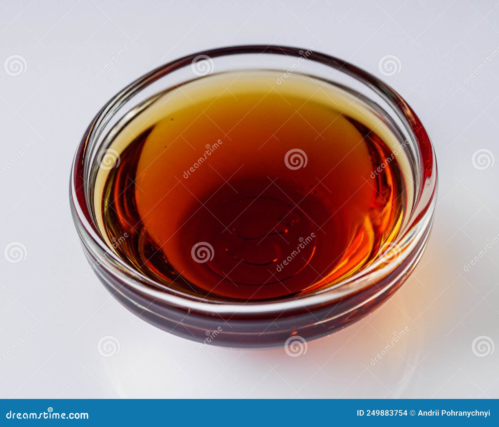 Fragrant Fish Sauce on a White Acrylic Background Stock Photo - Image ...