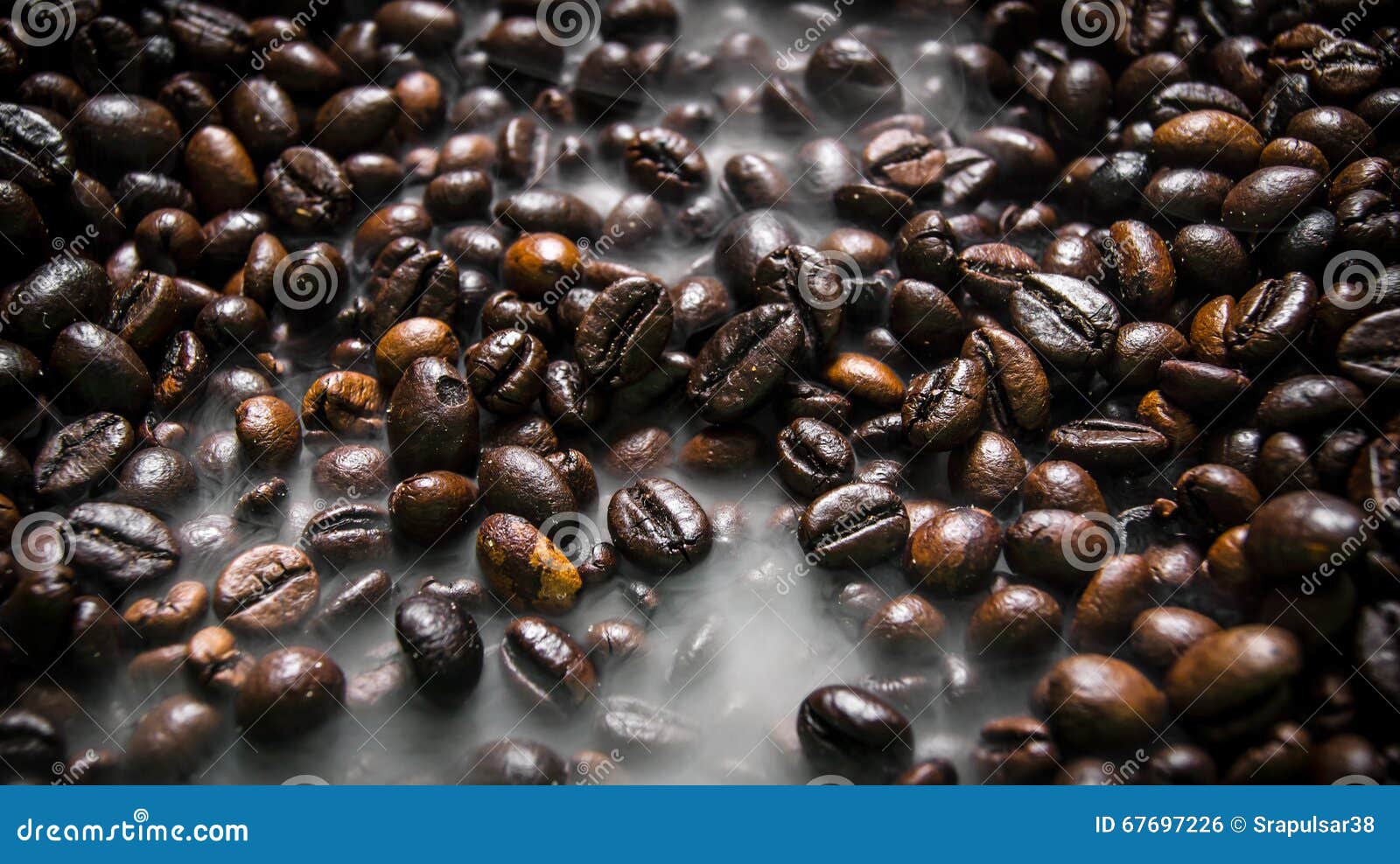 Fragrant Fried Coffee Beans. Stock Photo - Image of coffee, bean: 67697226