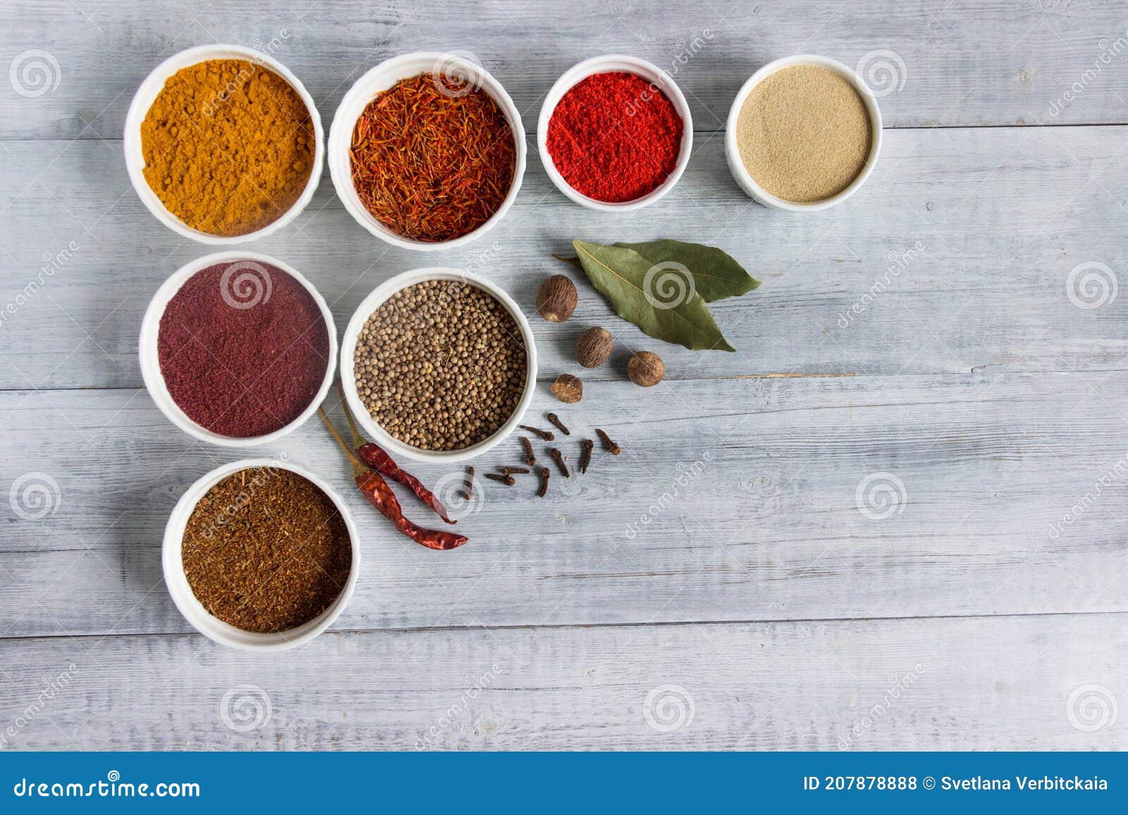 Fragrant Spices for Cooking. Dry Spices Stock Photo - Image of leaf ...