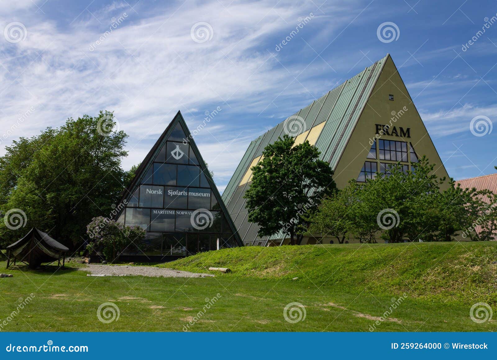 The Fram Museum Facade in Oslo, Norway. Editorial Image - Image of ...