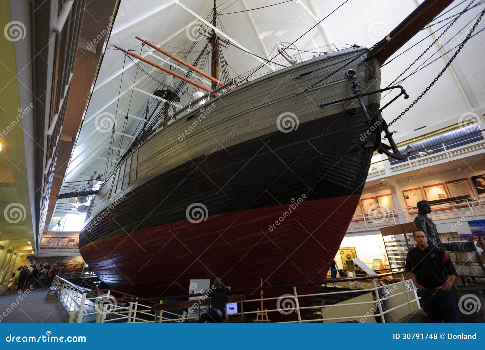 Fram-Museum, Oslo, Norwegen Redaktionelles Stockfoto - Bild von ...