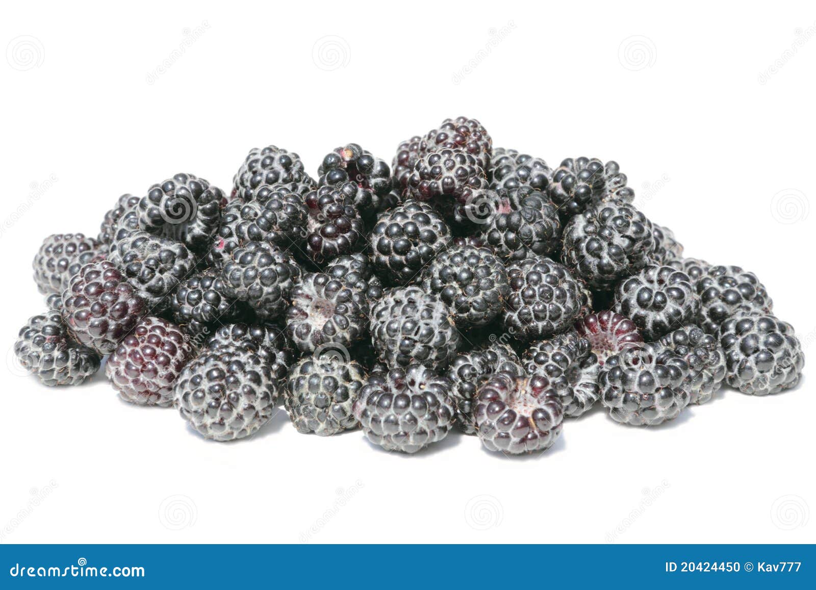Framboise noire photo stock. Image du comestible, organique - 20424450