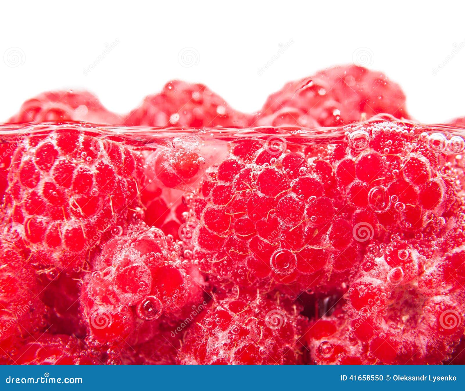 Frambuesa Natural En Agua Mineral Foto de archivo - Imagen de vitamina ...