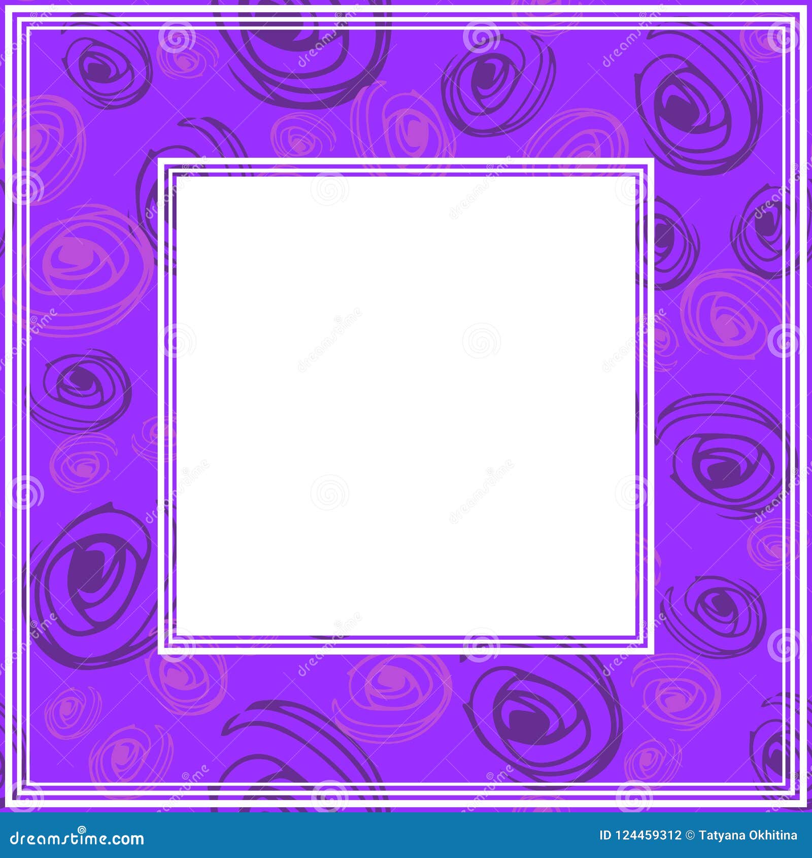 Ultra violet border-07 stock vector. Illustration of background - 124459312