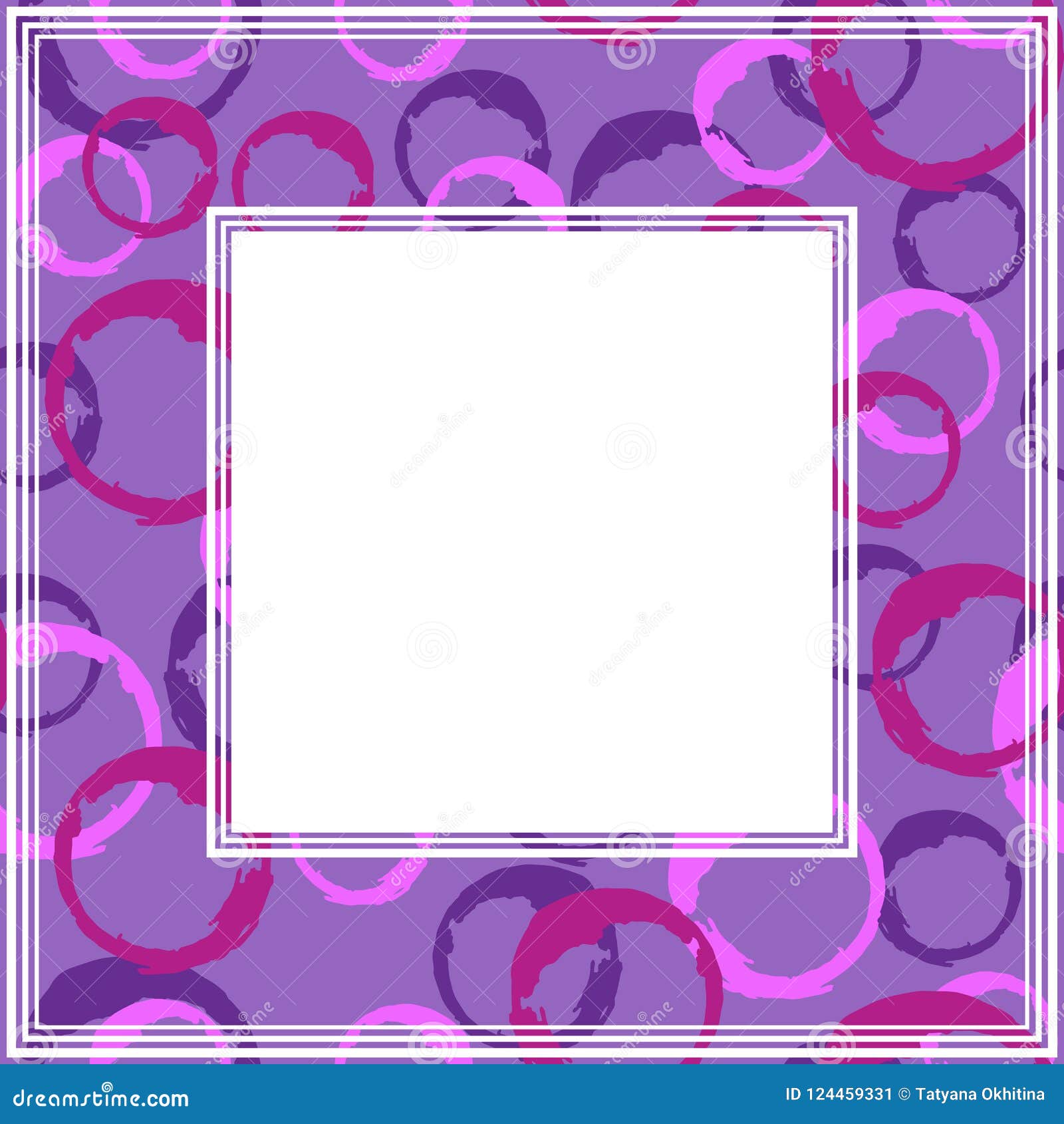 Ultra violet border-09 stock vector. Illustration of circle - 124459331