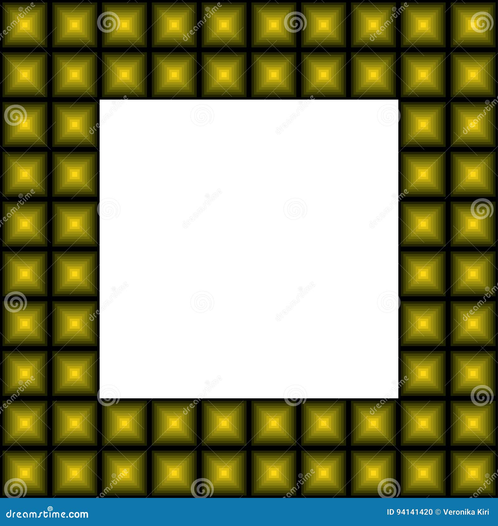 Frame of abstract pyramids stock illustration. Illustration of ...