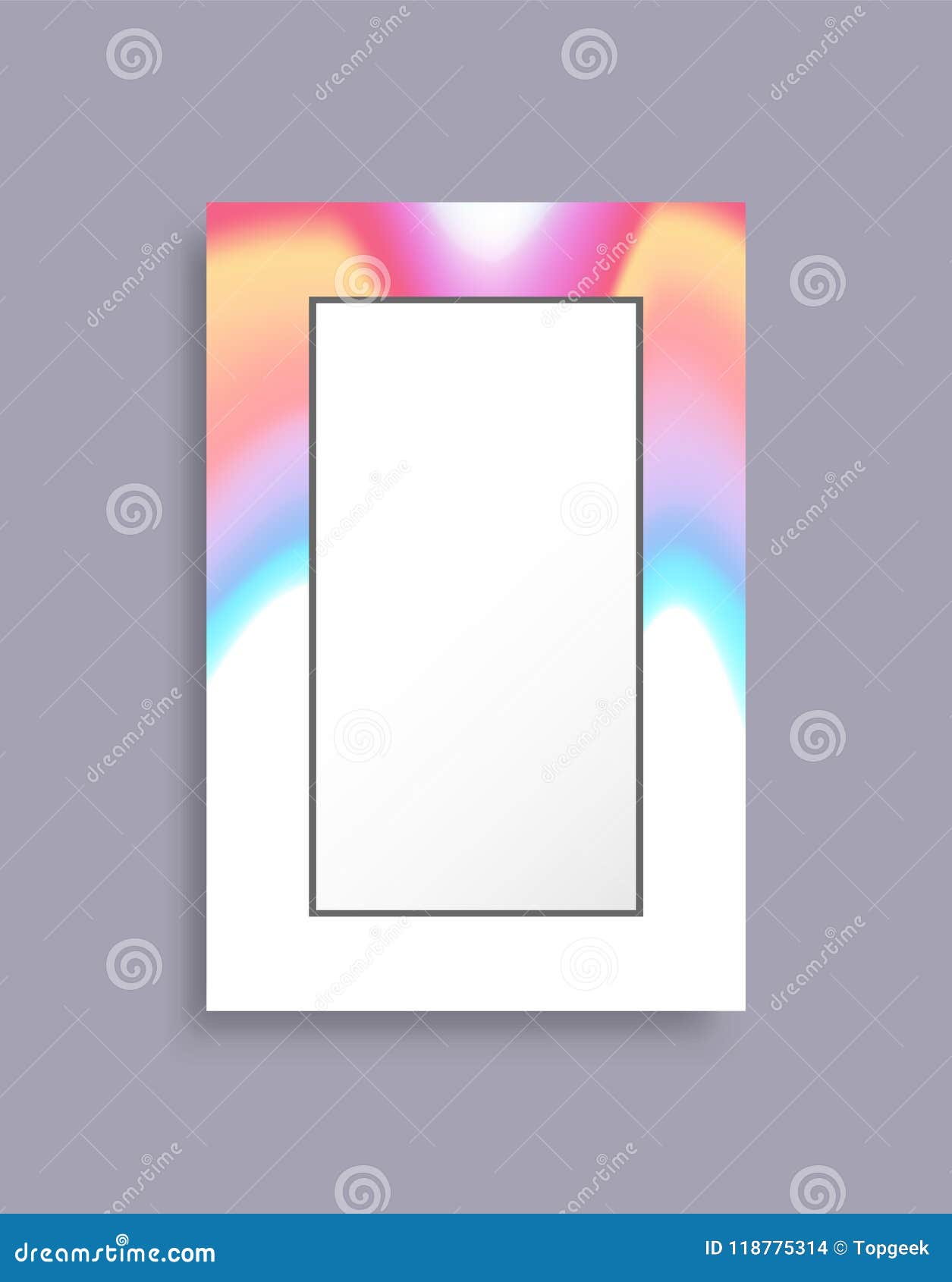 Frame Abstraction Banner, Vector Illustration Stock Vector ...