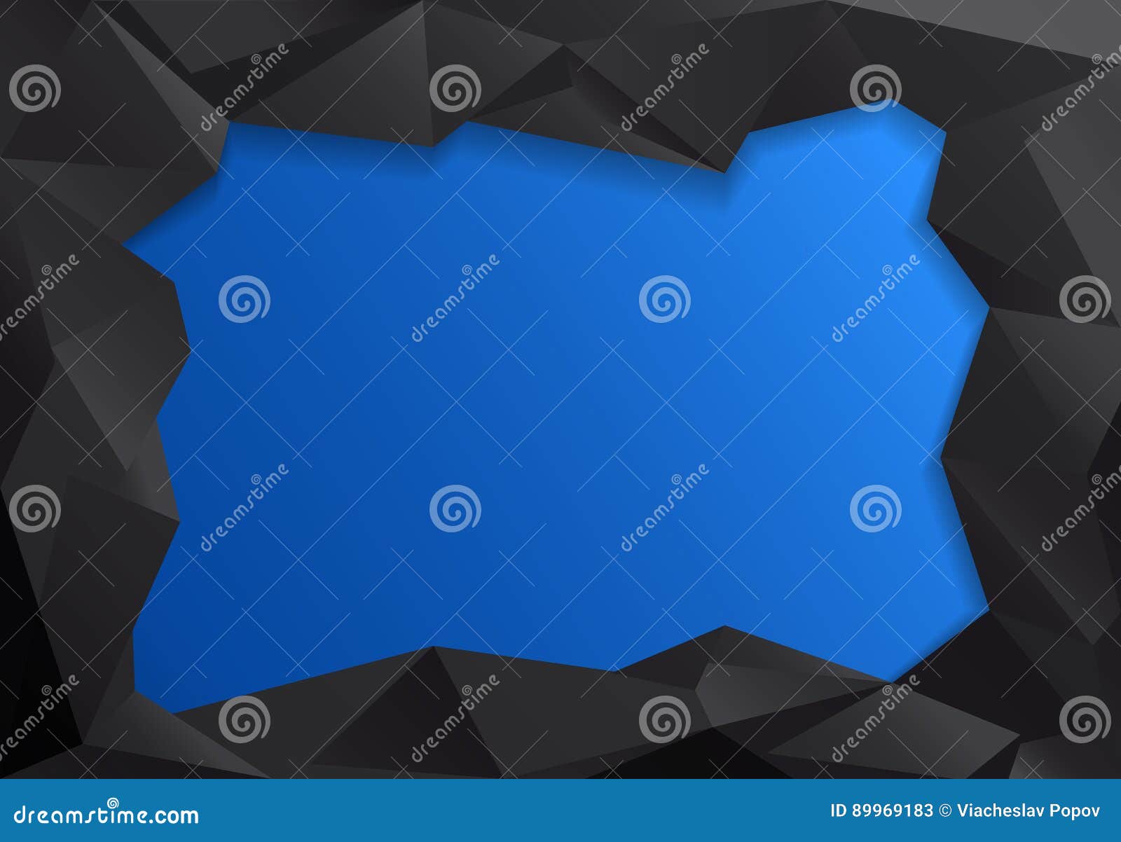 Frame azul do projeto ilustração stock. Ilustração de tecnologia - 89969183