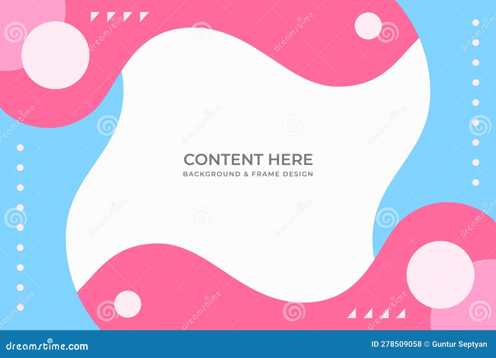 Frame Background Graphic Design Template Stock Vector - Illustration of ...