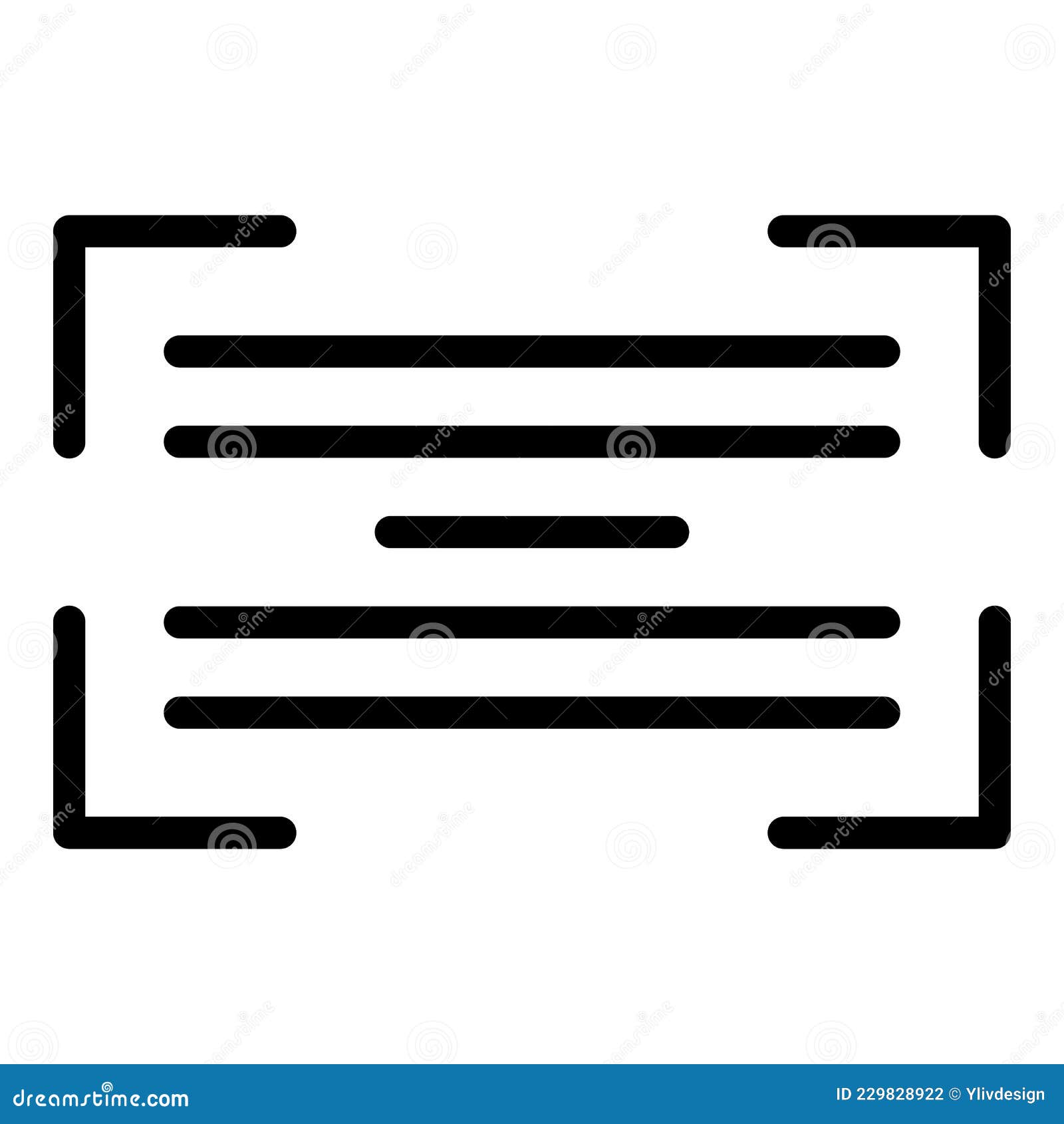 Frame Barcode Icon Outline Vector. Qr Code Stock Vector - Illustration ...