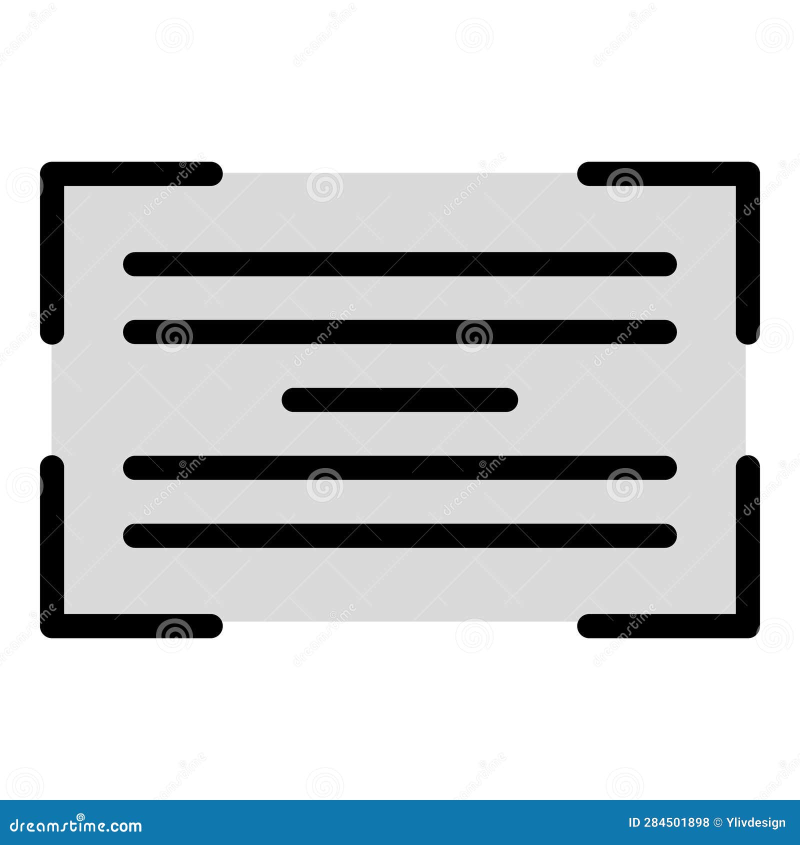 Frame Barcode Icon Vector Flat Stock Vector - Illustration of system ...