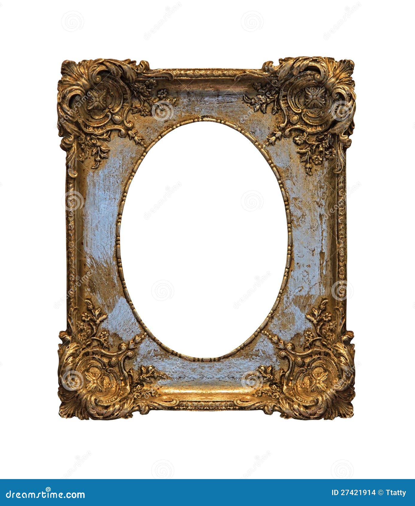 Frame barroco do grunge foto de stock. Imagem de barroco - 27421914