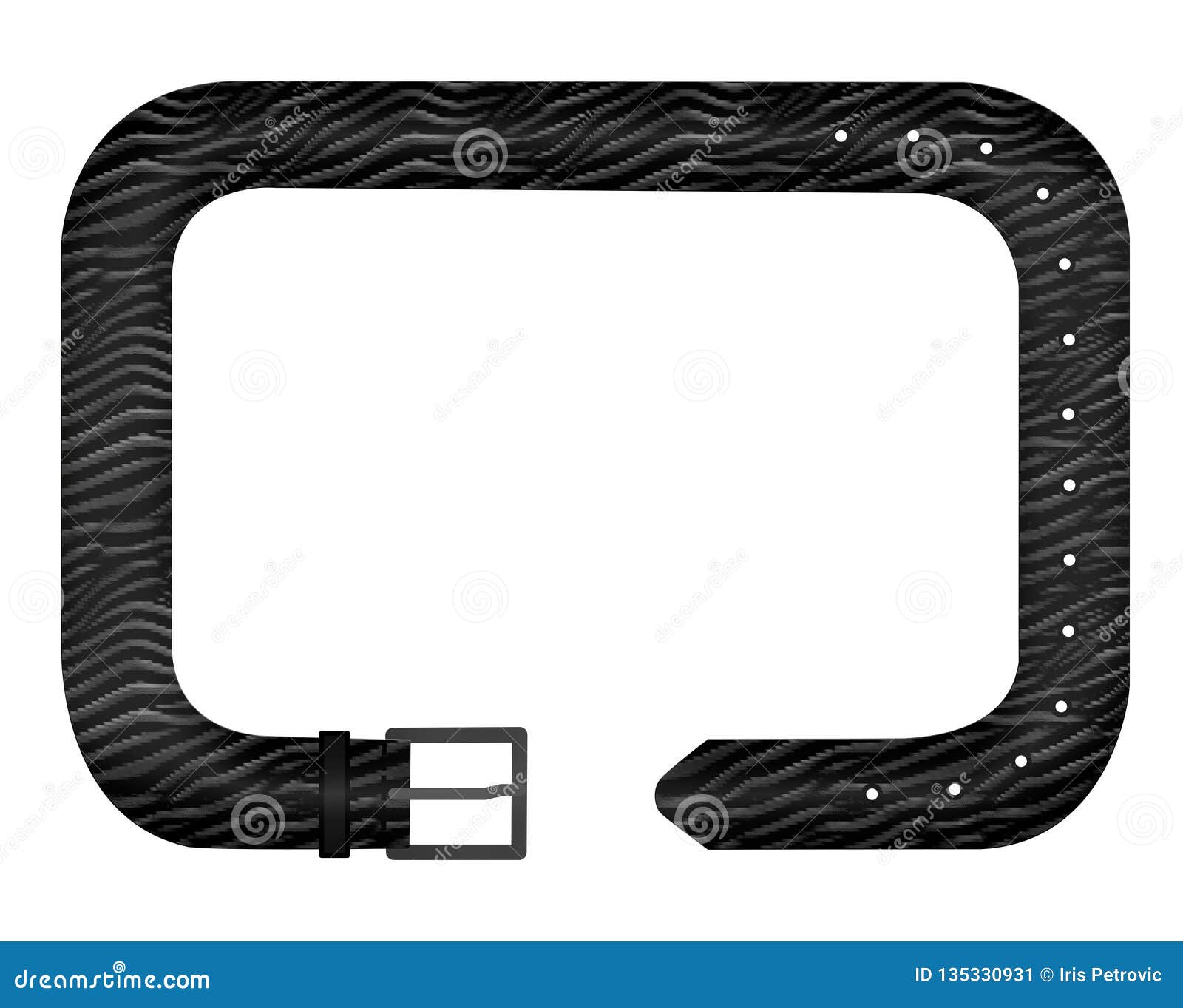Frame - belt stock illustration. Illustration of garment - 135330931