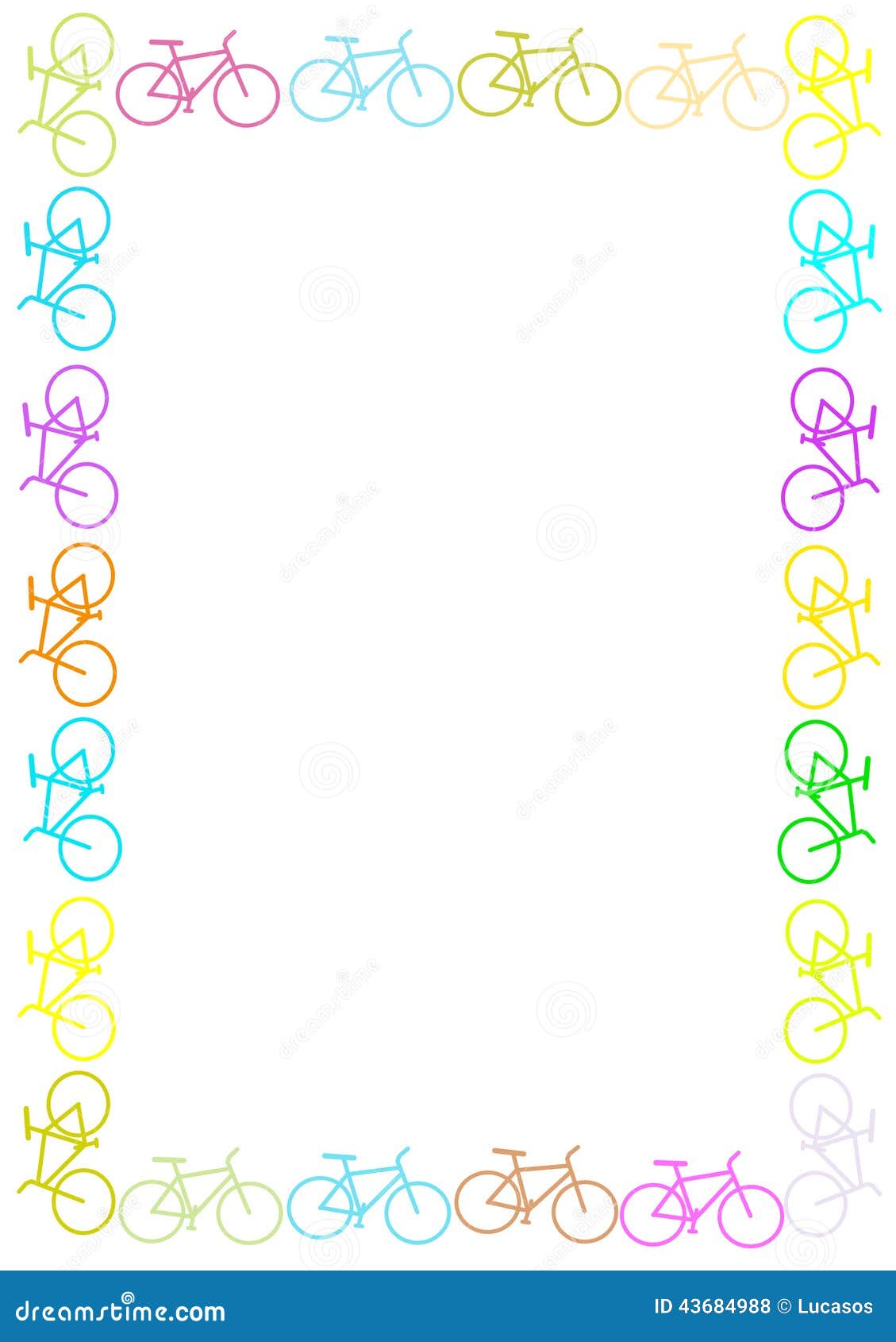 Bicycle Clipart Border