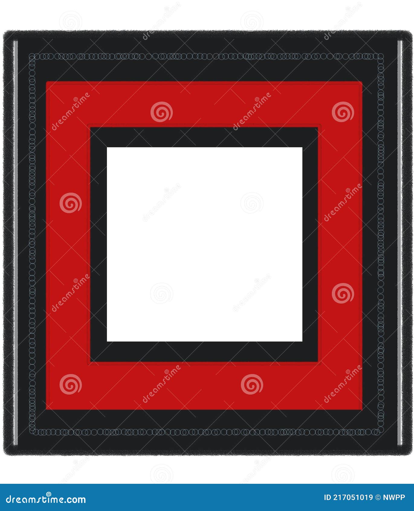 Frame black and red stock illustration. Illustration of frame - 217051019