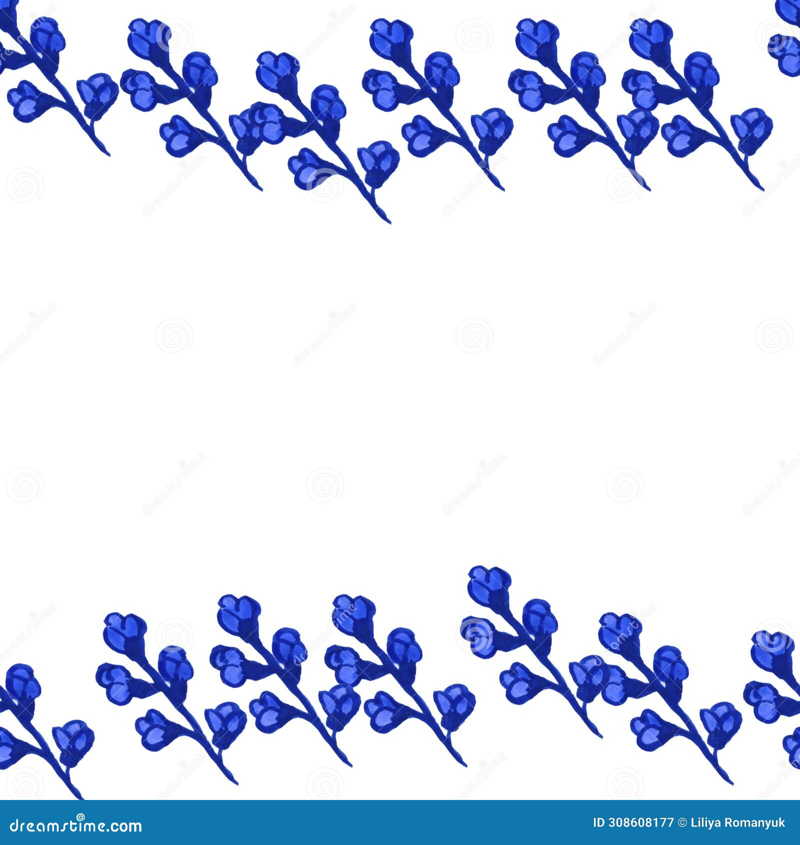 Blue Color Frame stock image. Image of design, template - 308608177