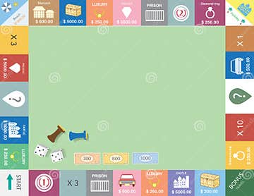 Frame of Board Game ,Funny Frame,Board Games,Vector Illustrations Stock ...