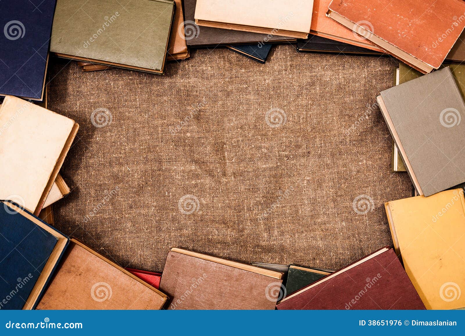 Frame from books stock photo. Image of library, copyright - 38651976