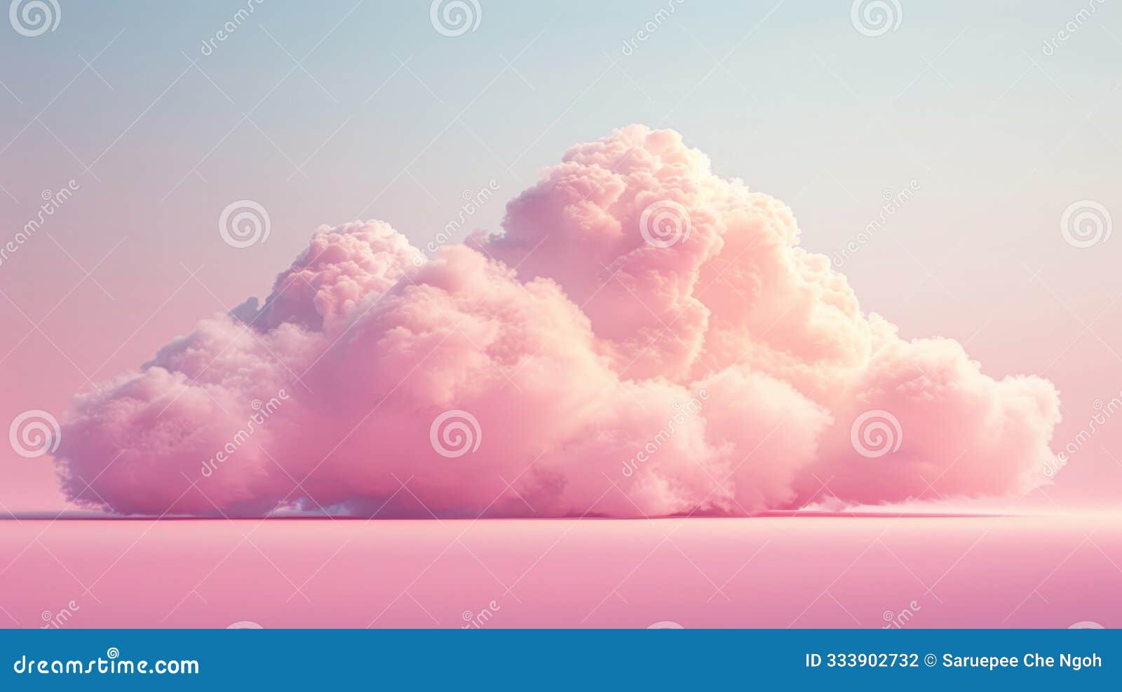 Frame Border Background of Cloud Computing Concept with Soft Pink and ...
