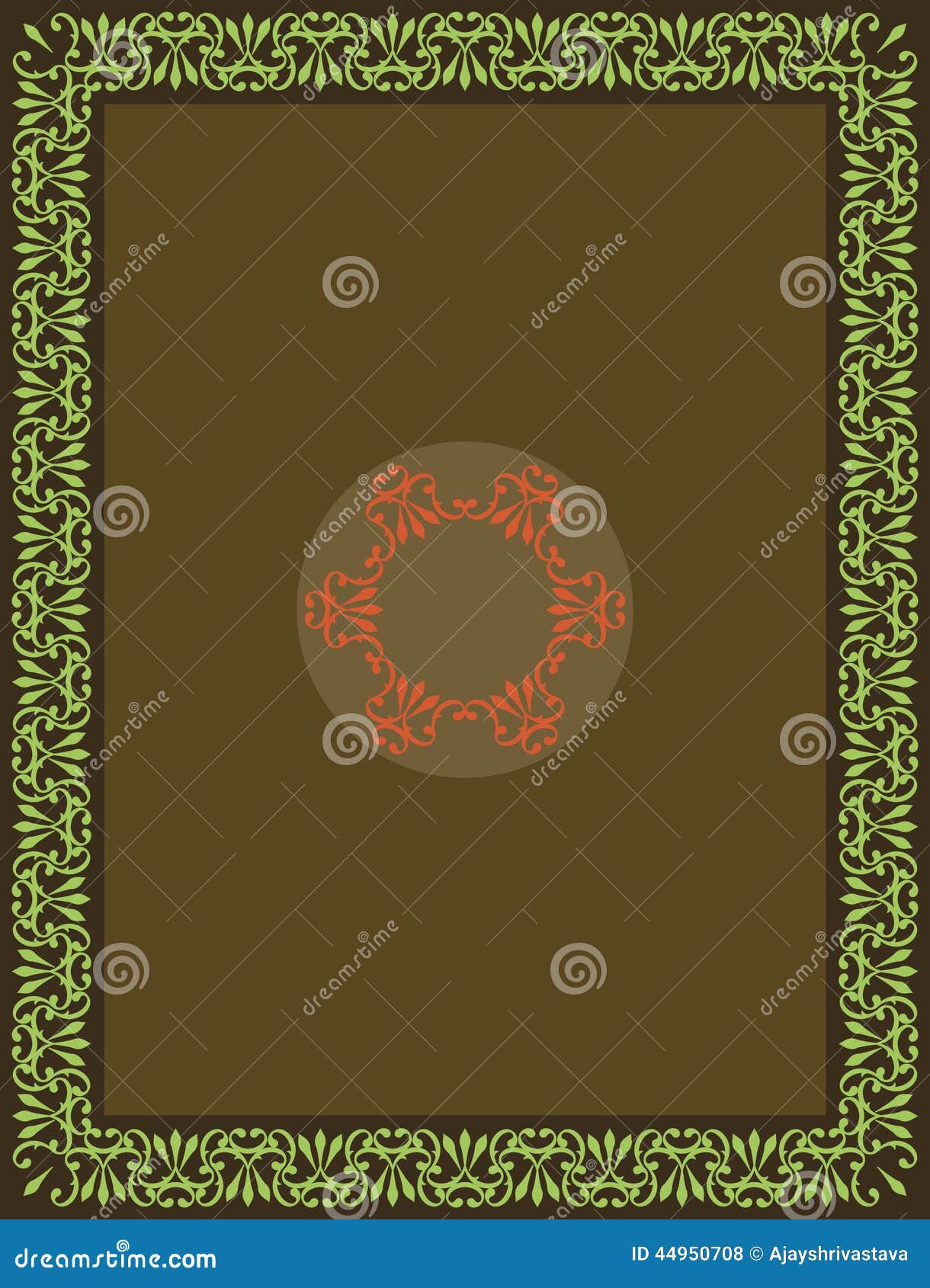 Frame Border Design stock vector. Illustration of decoration - 44950708