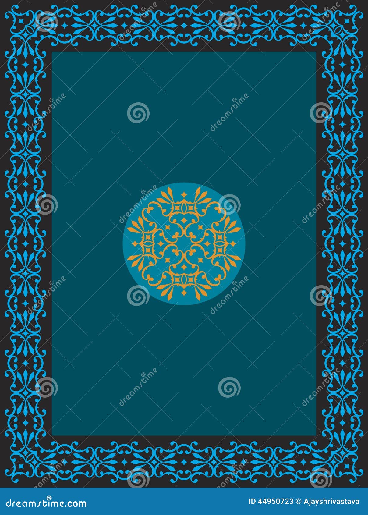 Frame Border Design stock vector. Illustration of element - 44950723