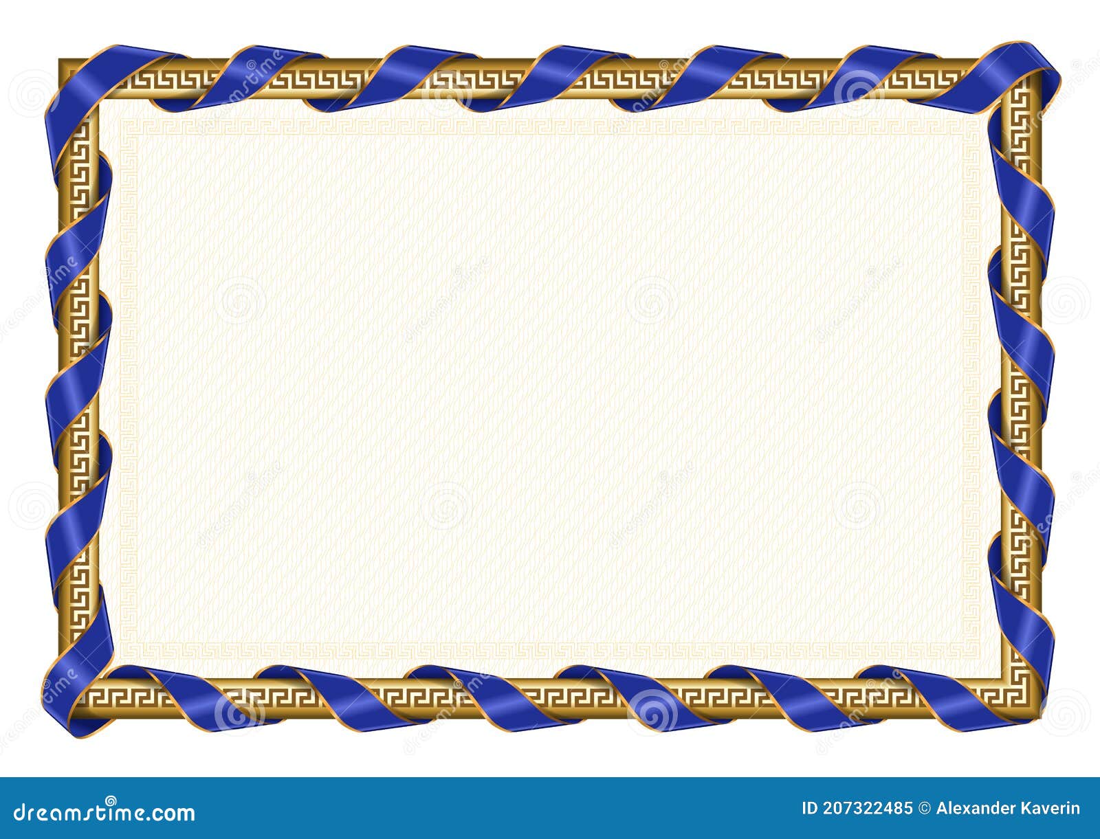 Frame and Border with European Union Flag Stock Vector - Illustration ...