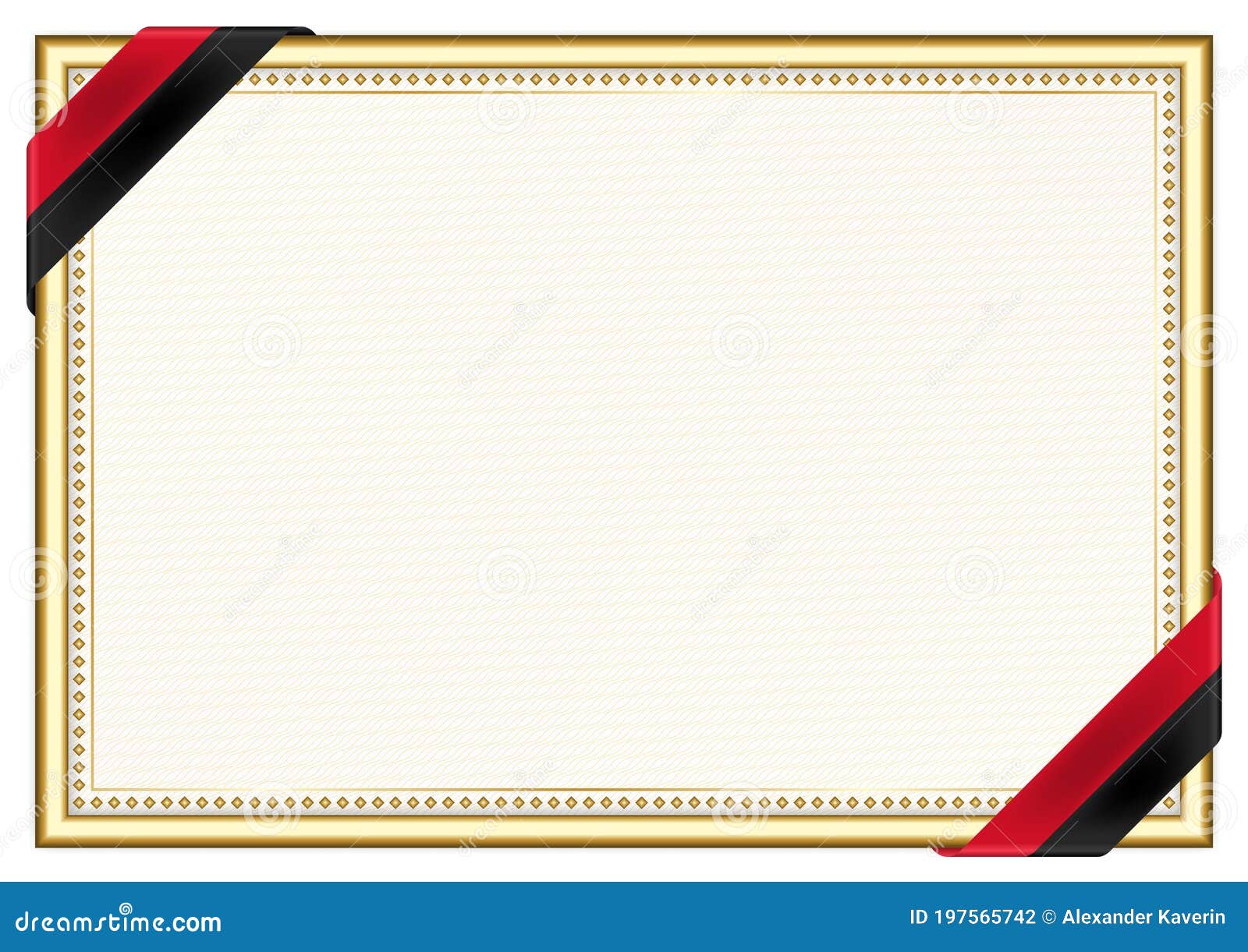 Frame and Border with Papua New Guinea Flag Stock Vector - Illustration ...
