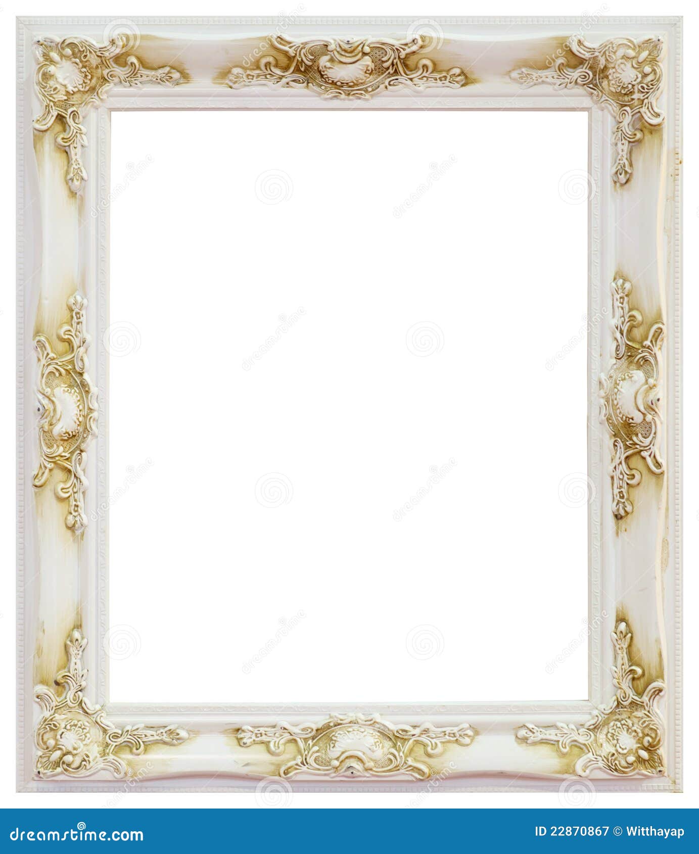 Frame branco imagem de stock. Imagem de fundo, projeto - 22870867