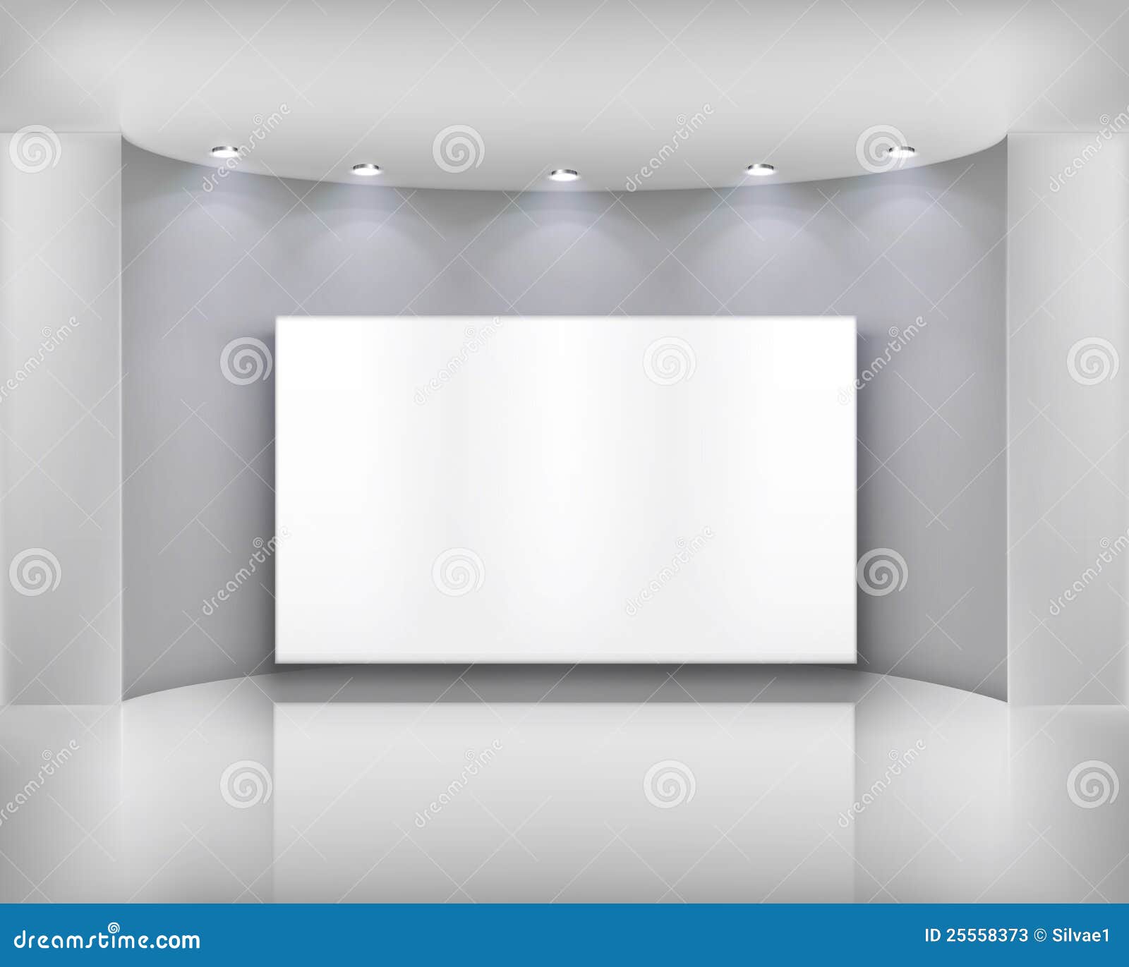 Frame branco ilustração do vetor. Ilustração de mostra - 25558373