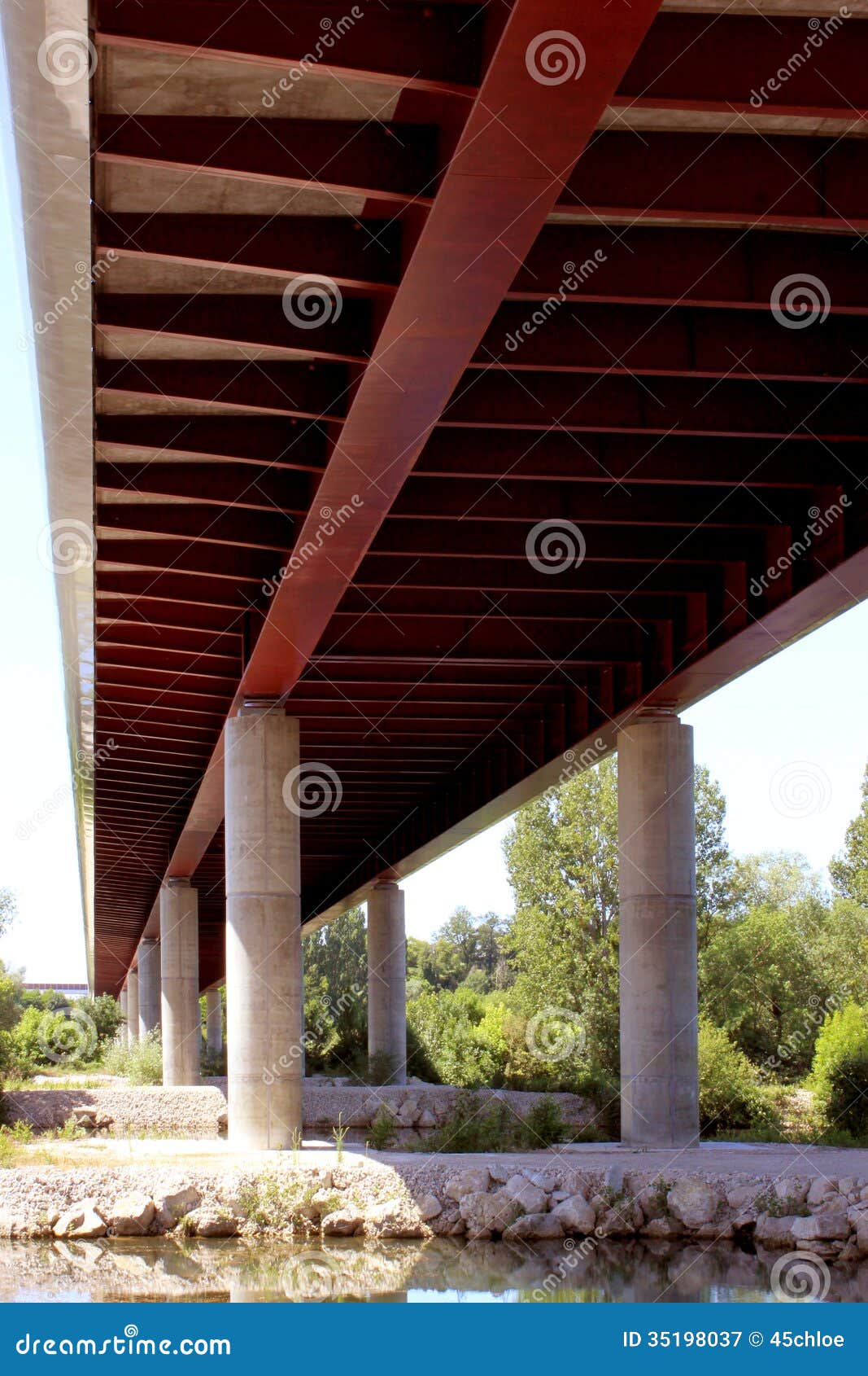 Frame bridge stock image. Image of technique, architect - 35198037