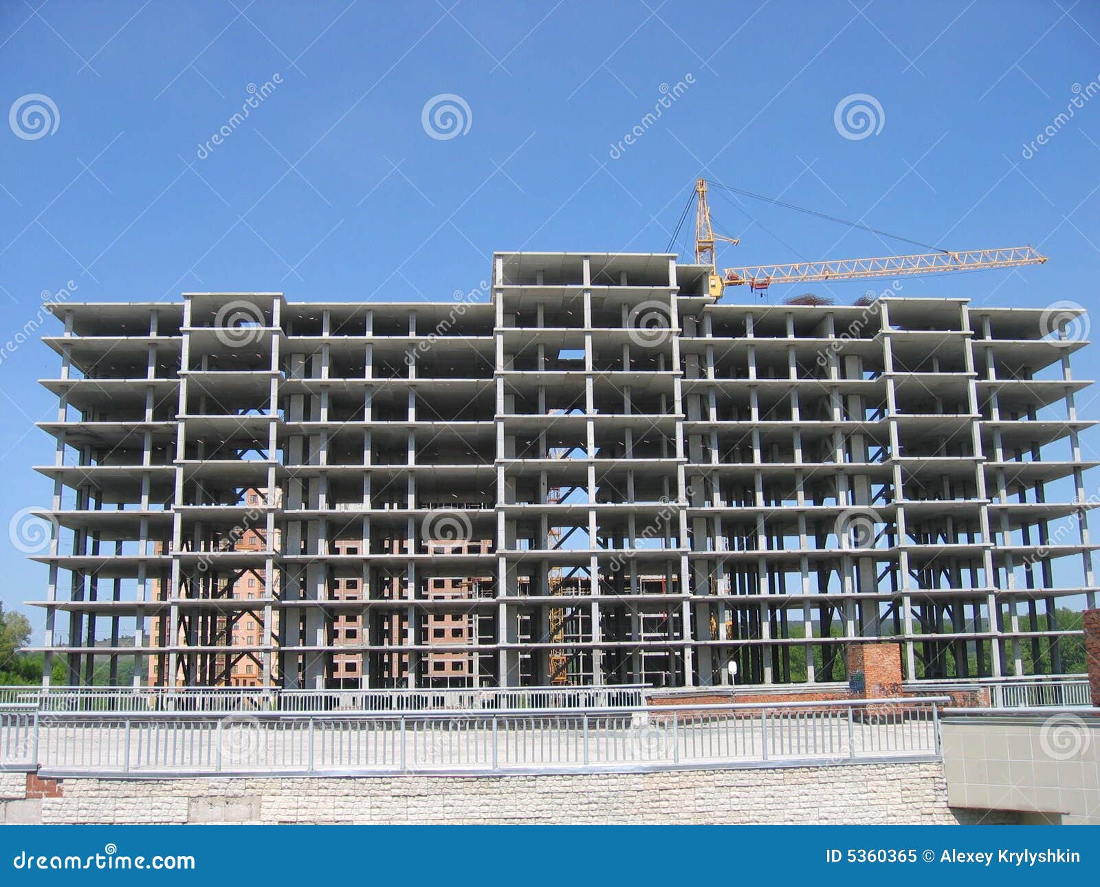 Frame of building stock image. Image of large, construction - 5360365