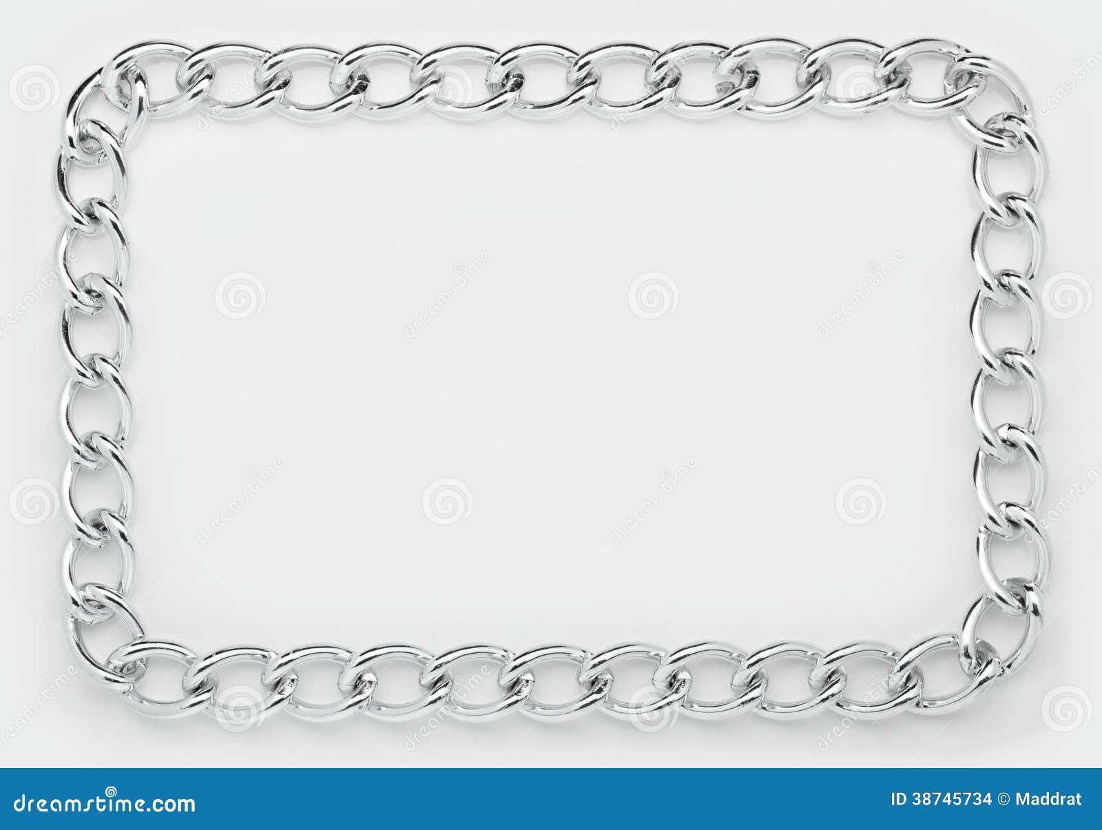 Frame from a chain stock photo. Image of aluminum, connected - 38745734
