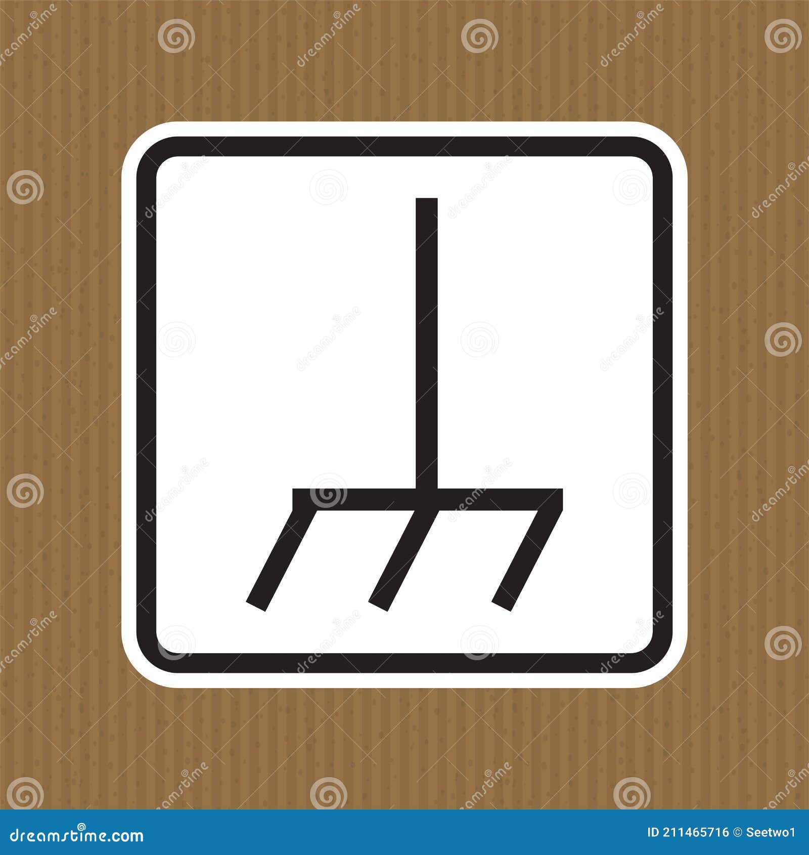 Frame Chassis Symbol Sign On White Background Cartoon Vector ...