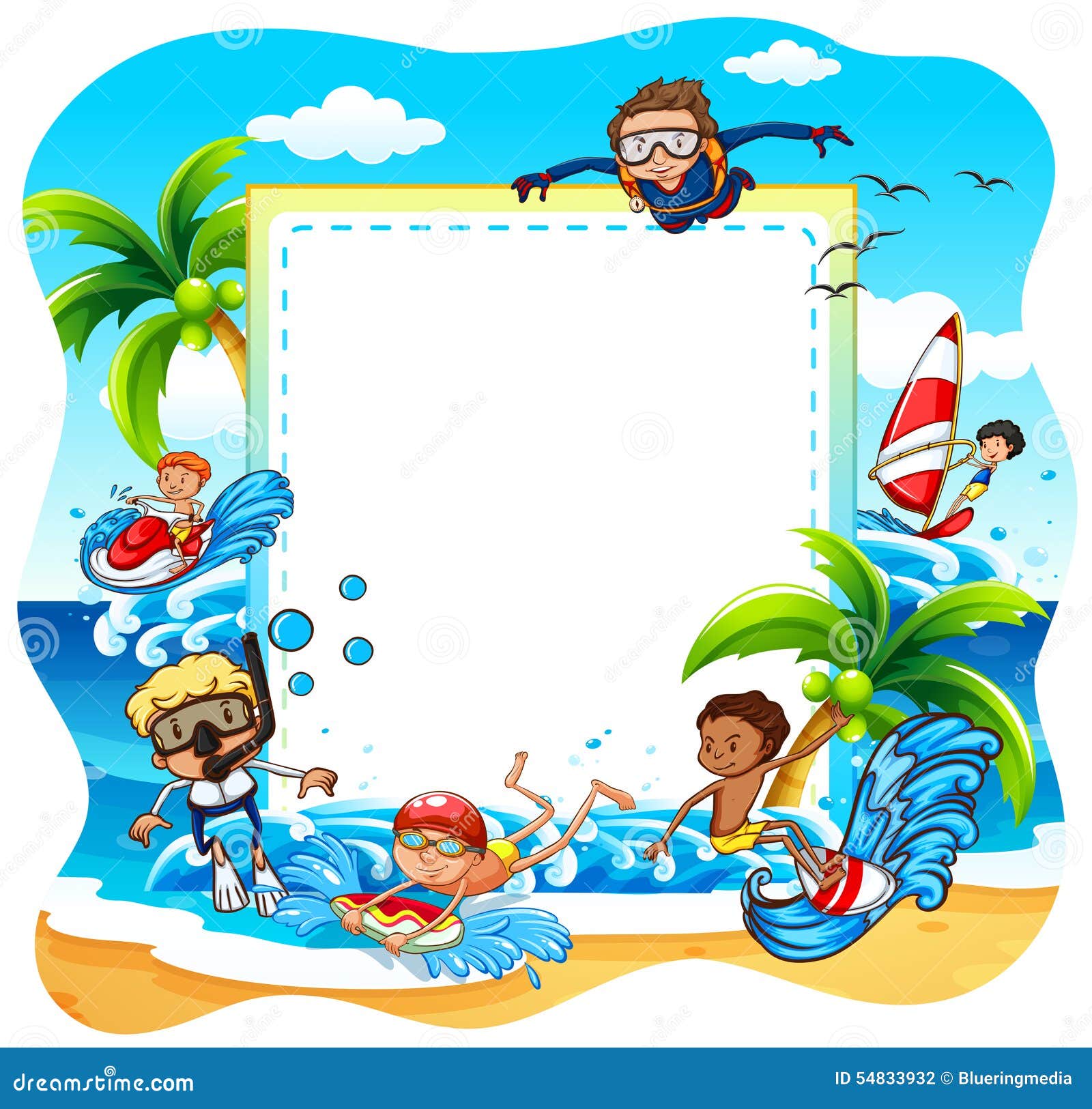 Frame stock vector. Illustration of style, wallpaper - 54833932