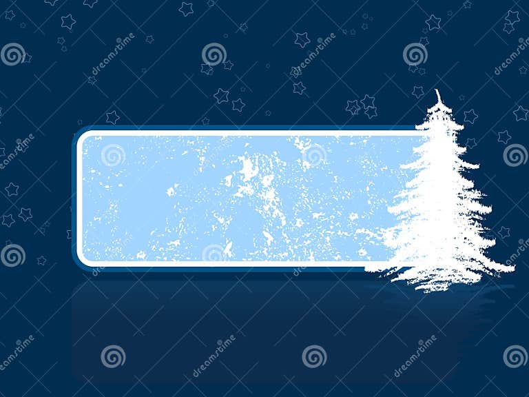 Frame with christmas tree stock vector. Illustration of frame - 3250934