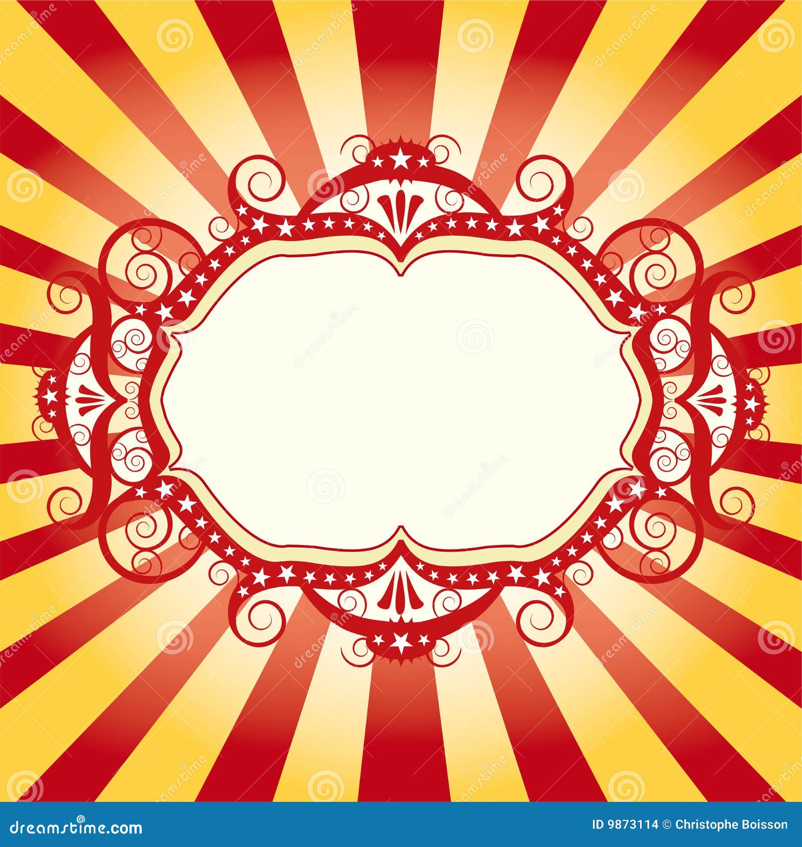 Frame Circus Flyer Stock Images - Image: 9873114