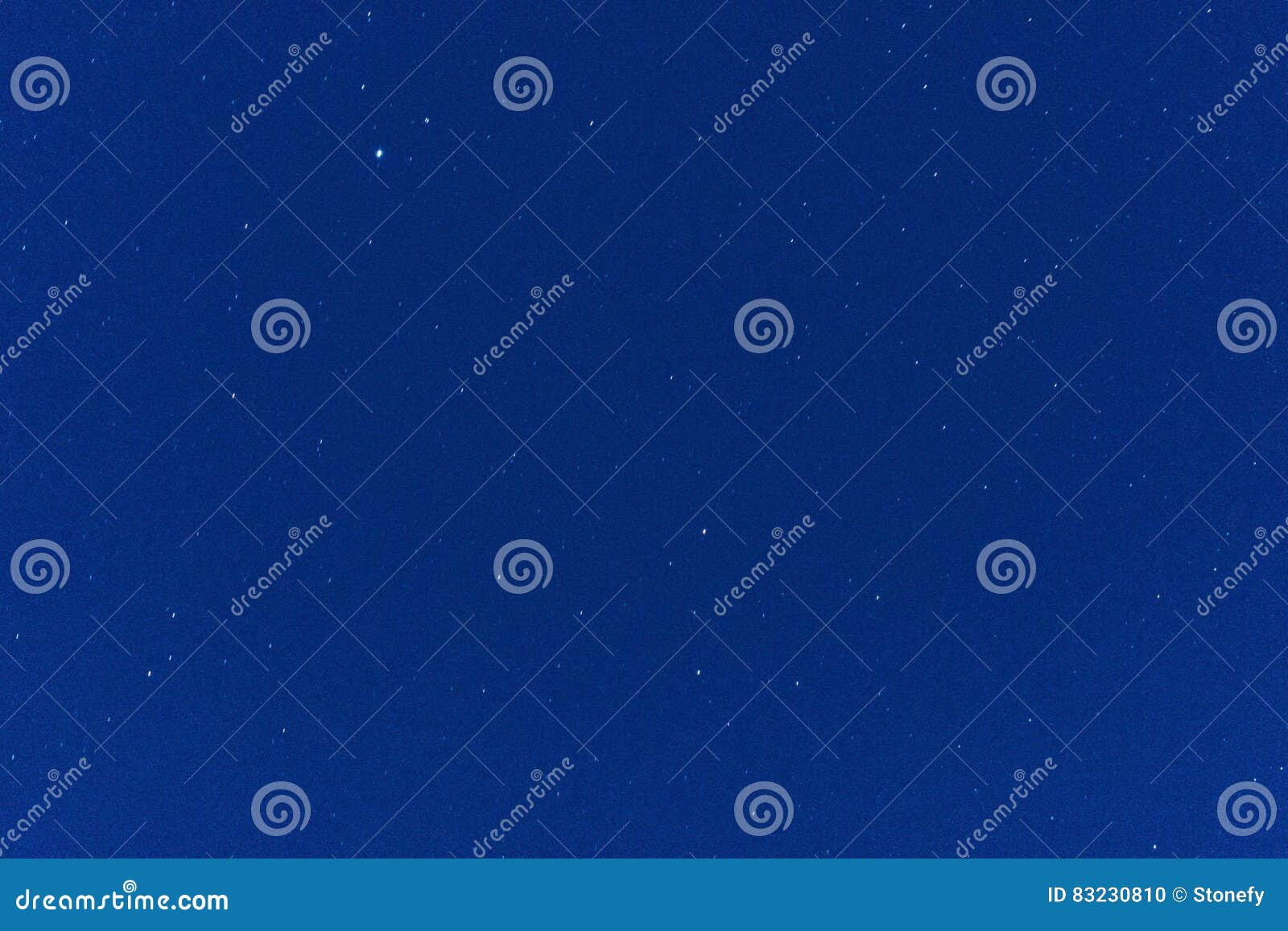 Frame Comprising of a Starry Blue Night Sky Stock Photo - Image of ...