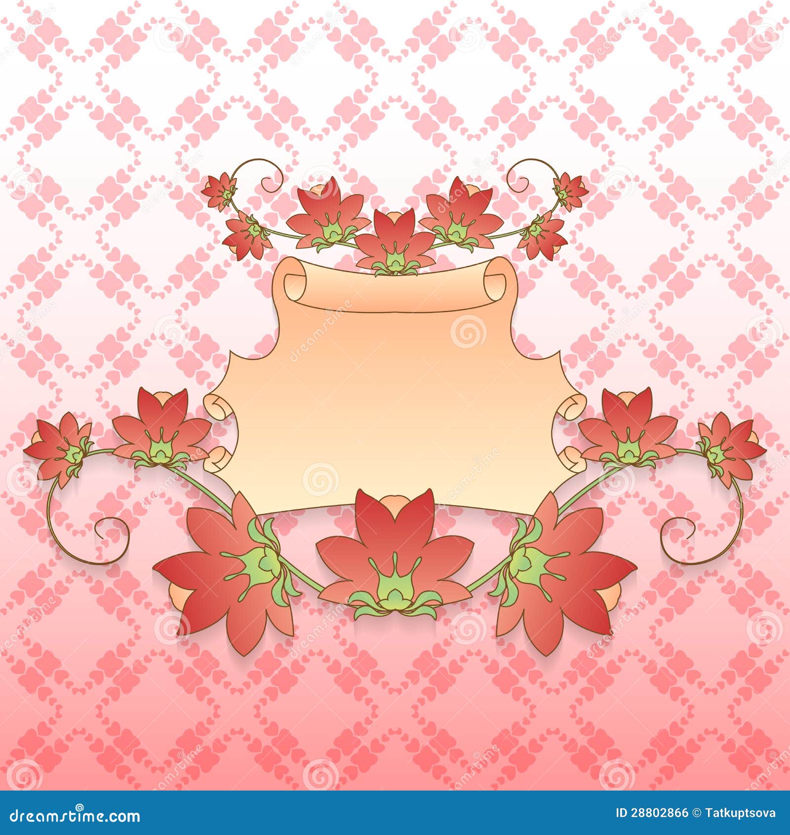 The Frame for Congratulations Stock Vector - Illustration of invitation ...
