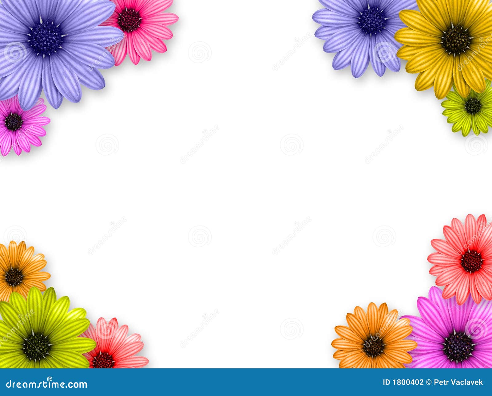 Frame da flor ilustração stock. Ilustração de alegria - 1800402