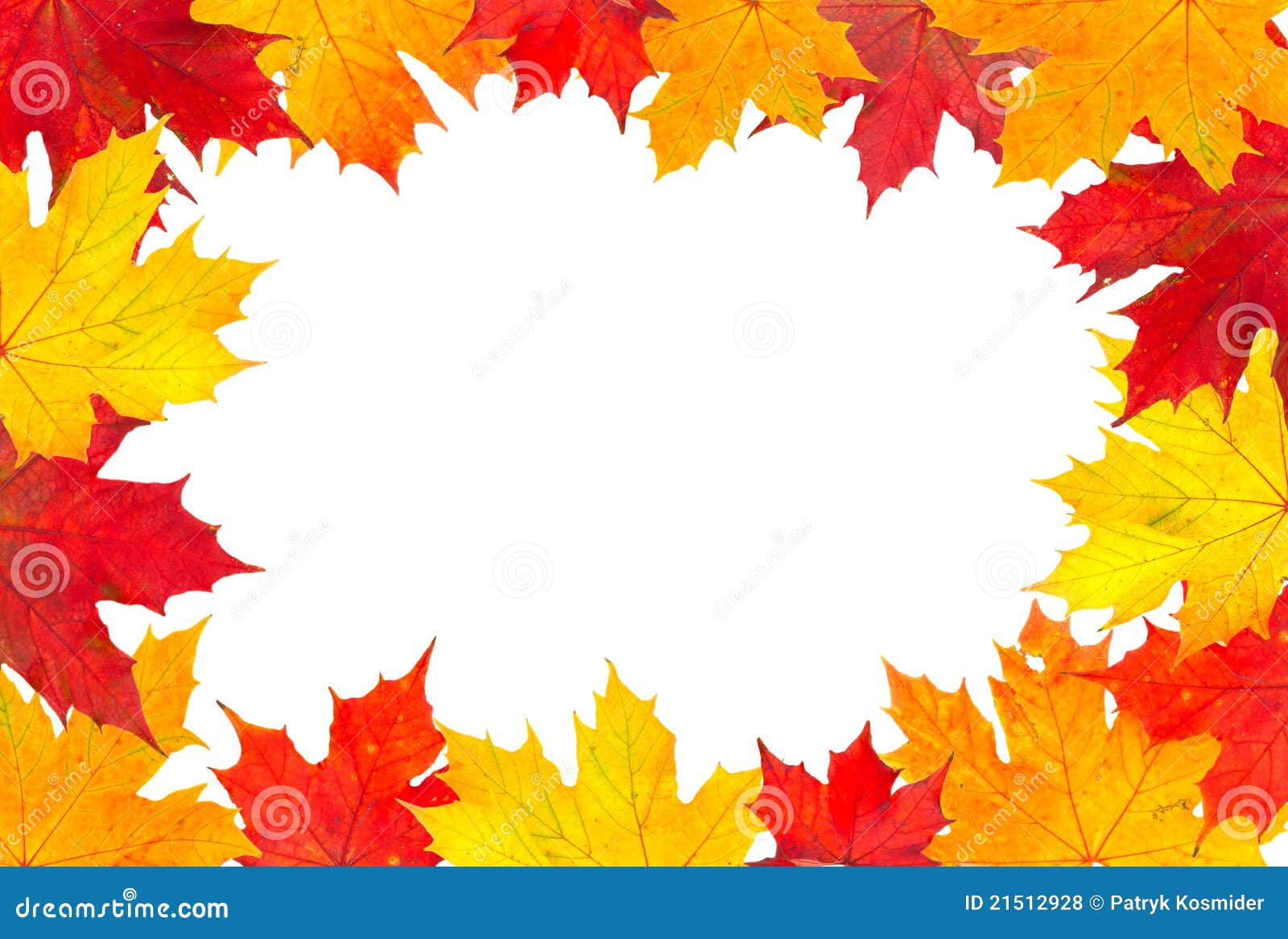 Frame das folhas de outono foto de stock. Imagem de nave - 21512928