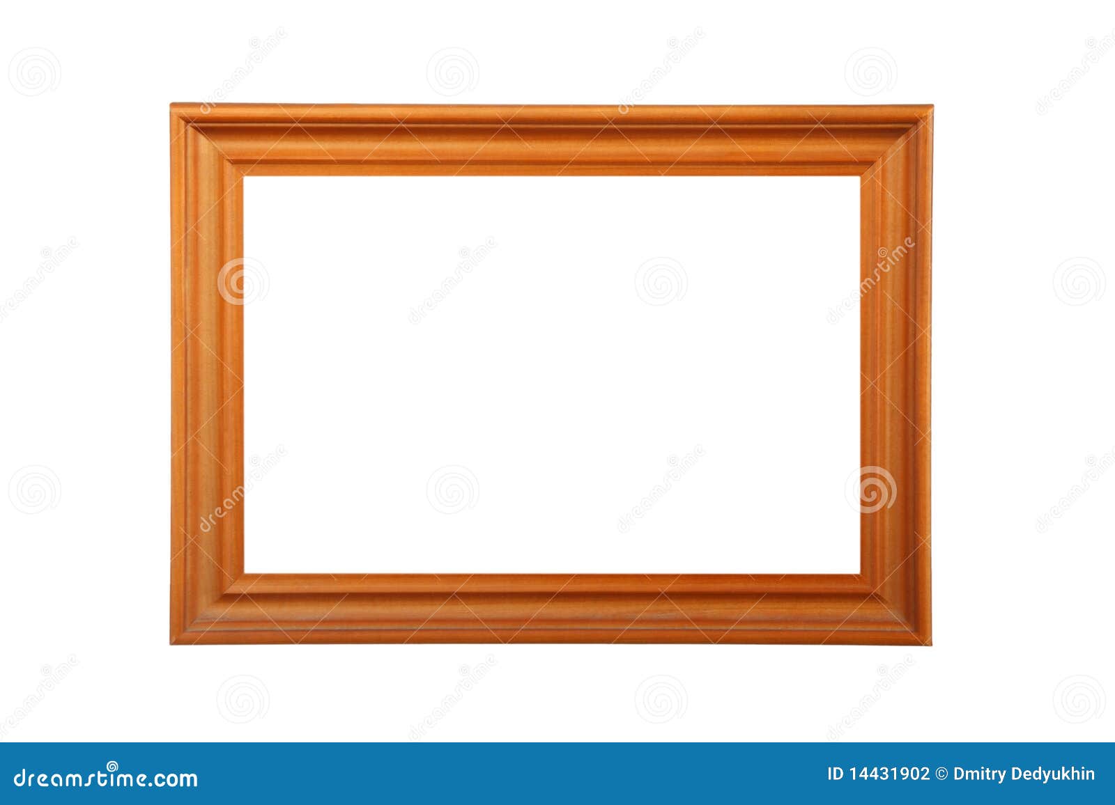 Frame de madeira foto de stock. Imagem de estilo, retrato - 14431902