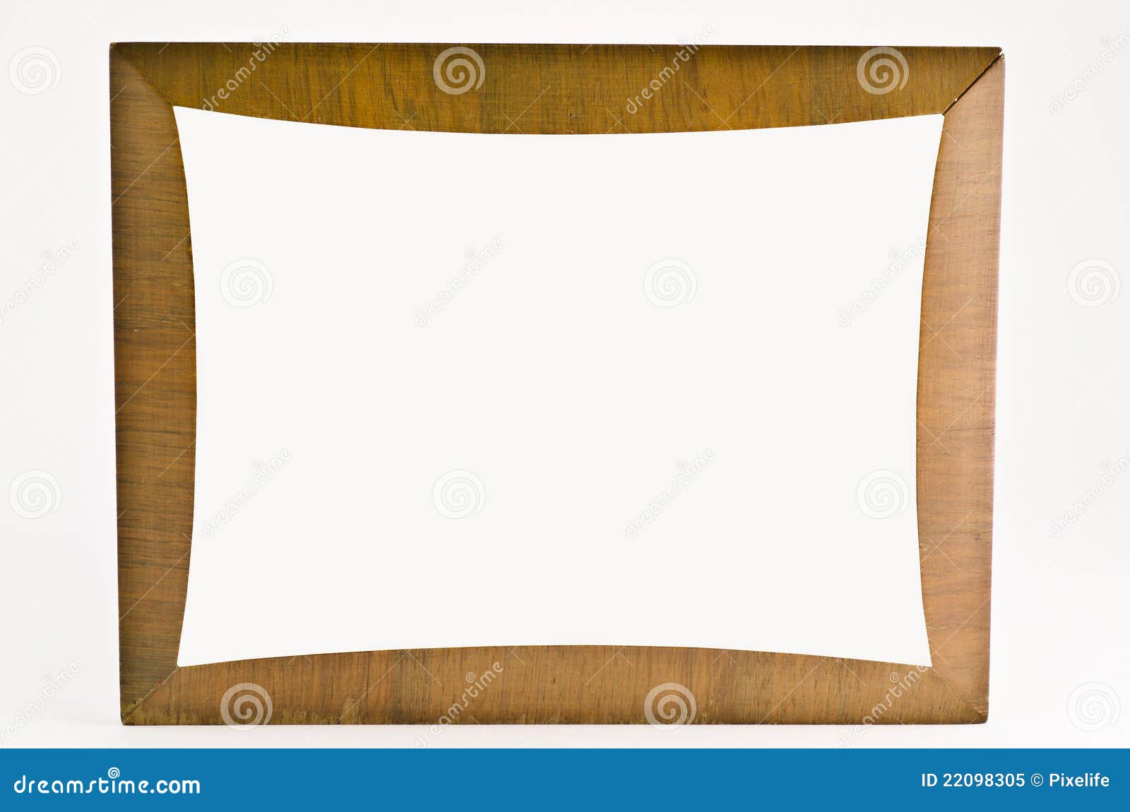 Frame de madeira imagem de stock. Imagem de fundo, decore - 22098305