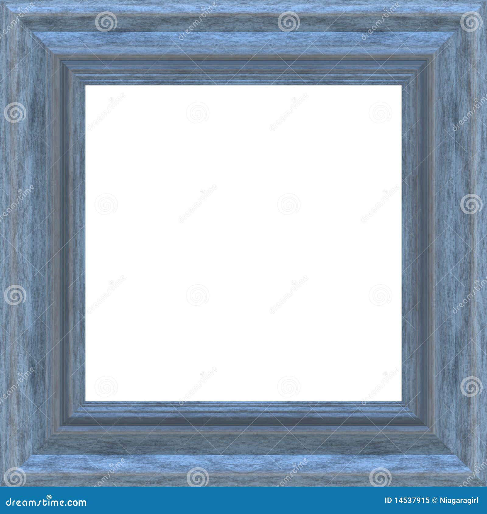 Frame De Madeira Azul Quadrado Ilustração Stock - Ilustração de ...