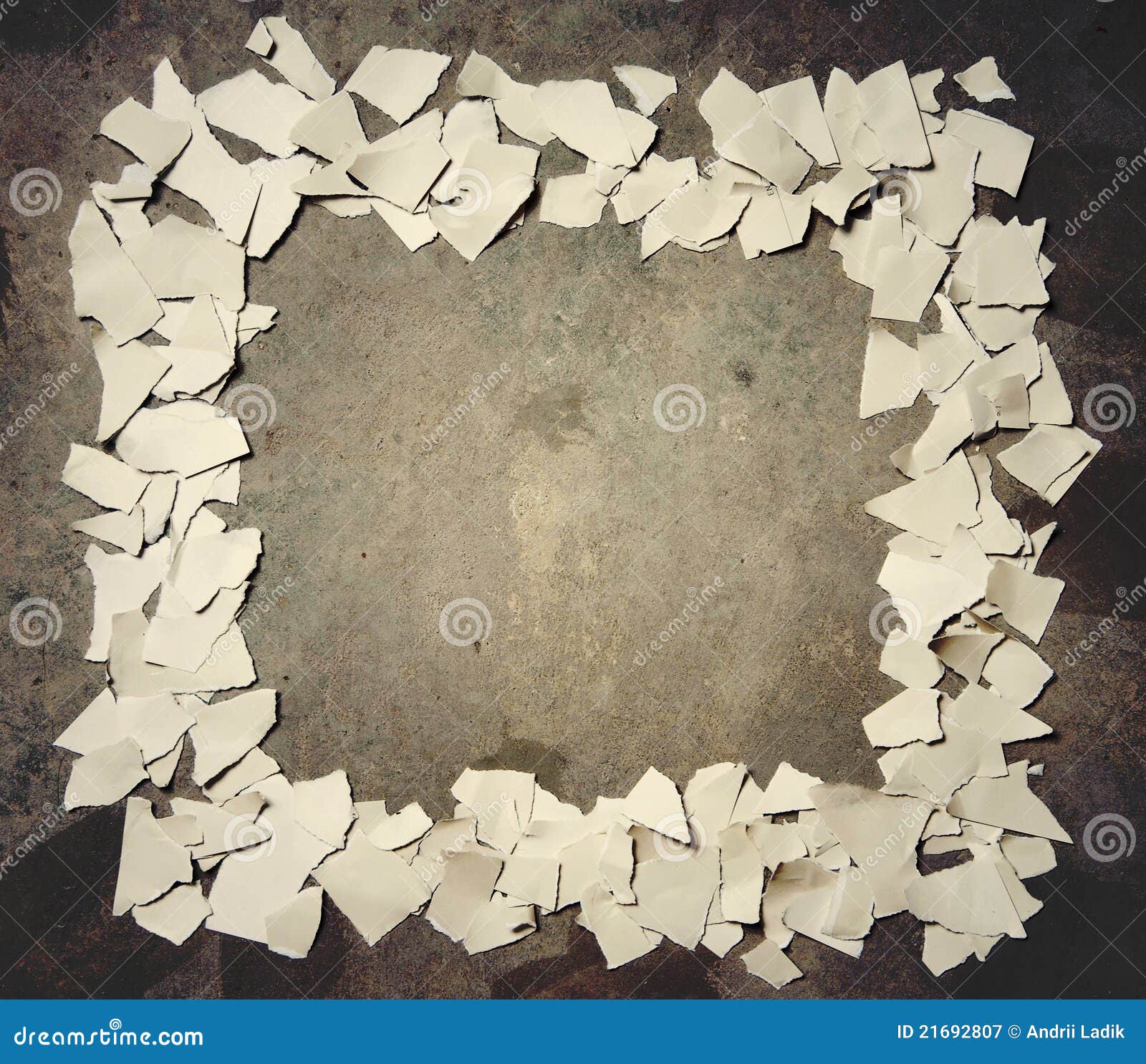 Frame de papel rasgado imagem de stock. Imagem de punhado - 21692807